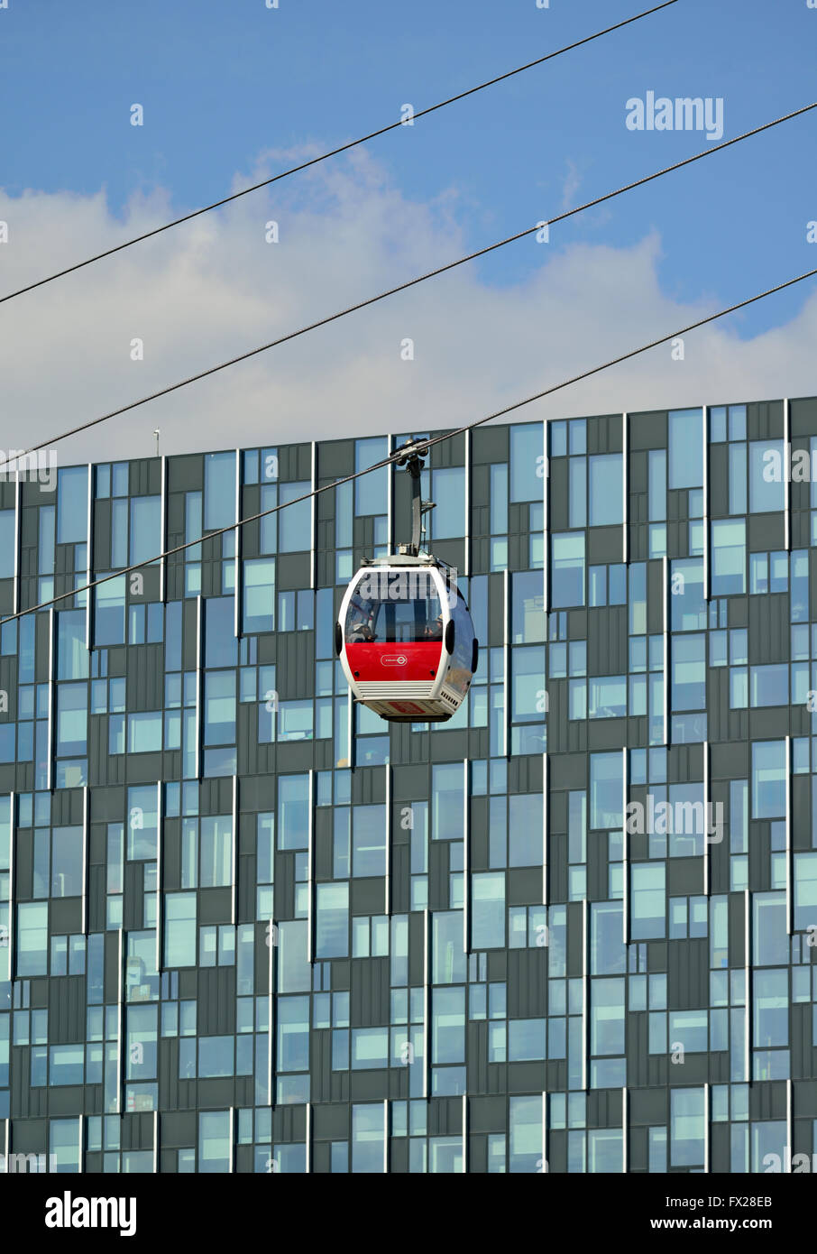 Emirates Air Line, Cable Car, Greenwich Peninsula, London, United ...