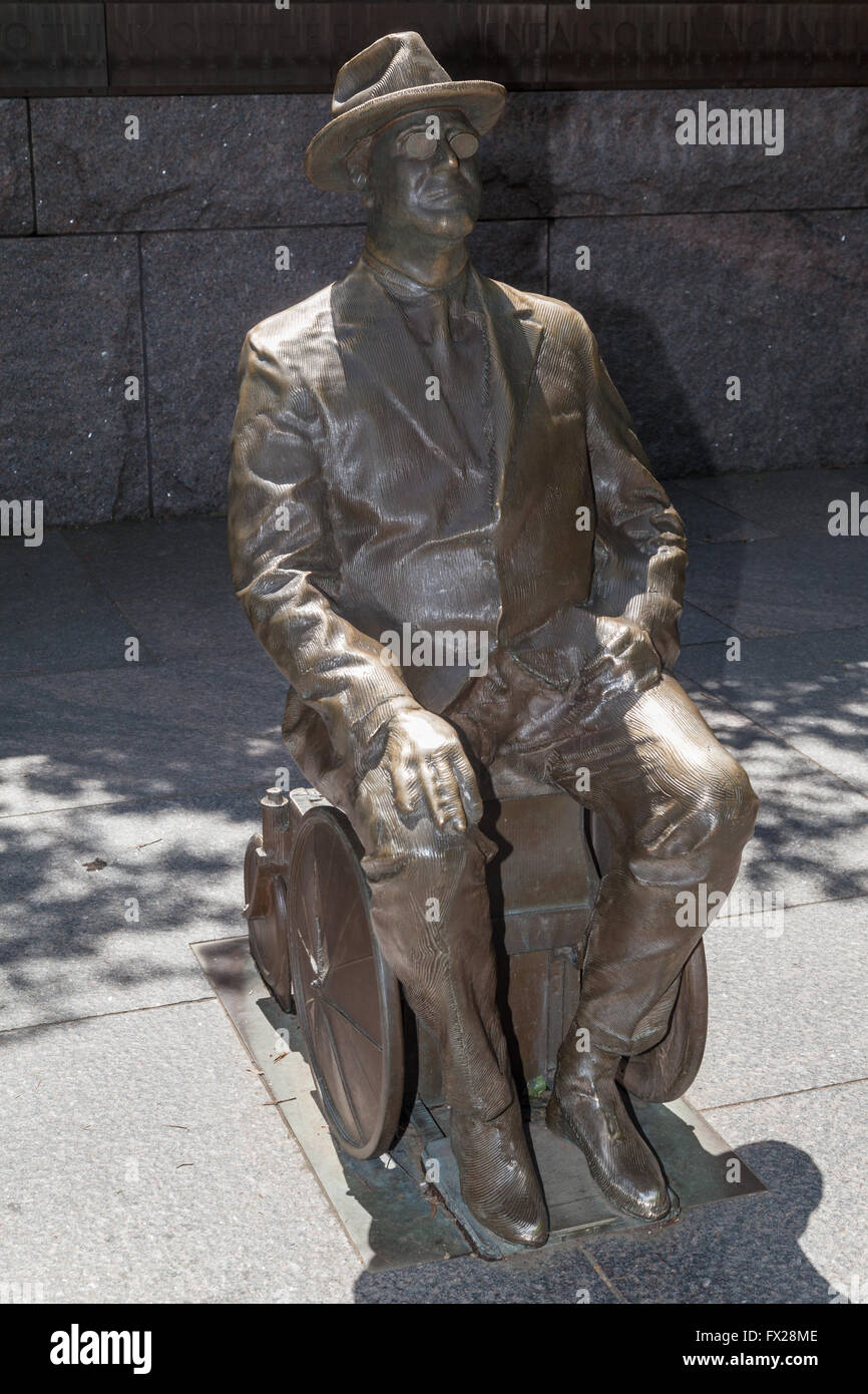 FDR memorial Washington DC Stock Photo - Alamy
