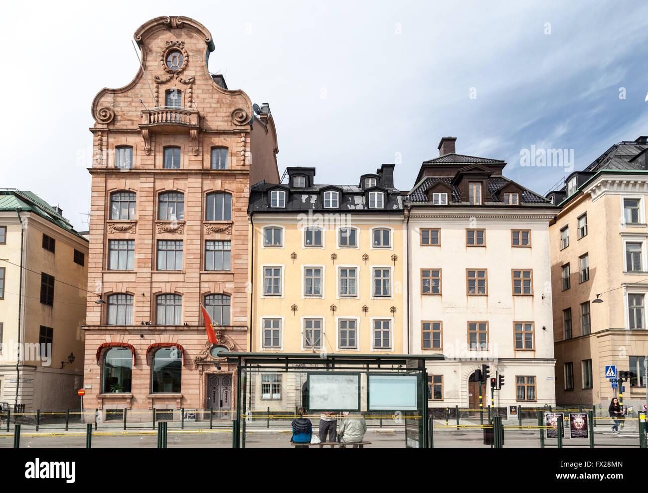 Gamla Stan Downtown Stockholm Sweden Stock Photo - Alamy