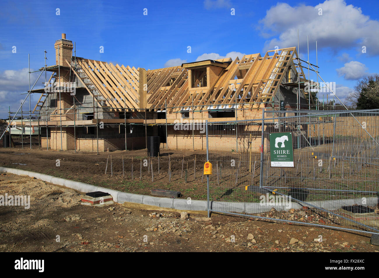 Construction uk house hi-res stock photography and images - Alamy