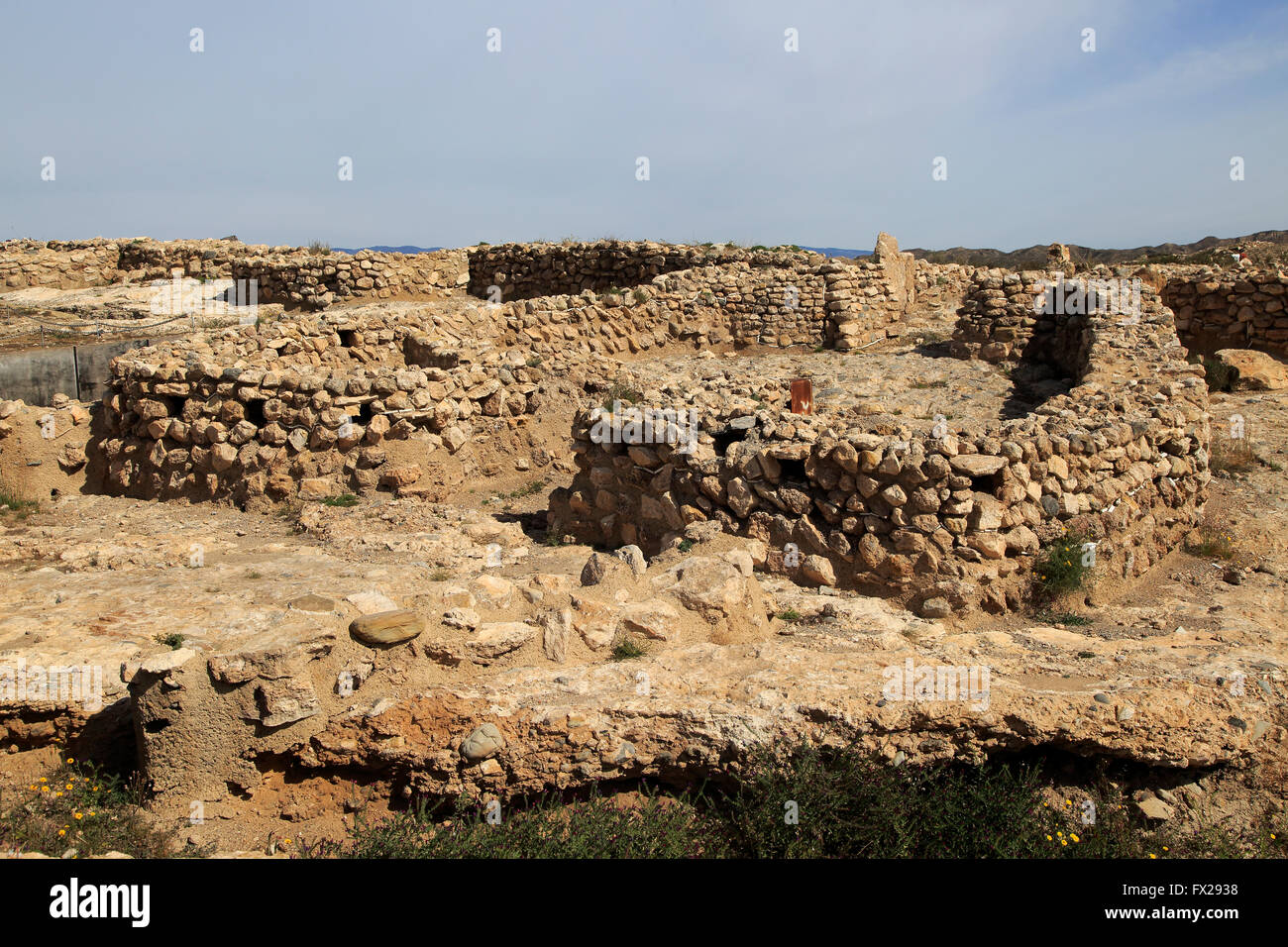 Los millares prehistoric chalcolithic settlement archaelogical site hi ...