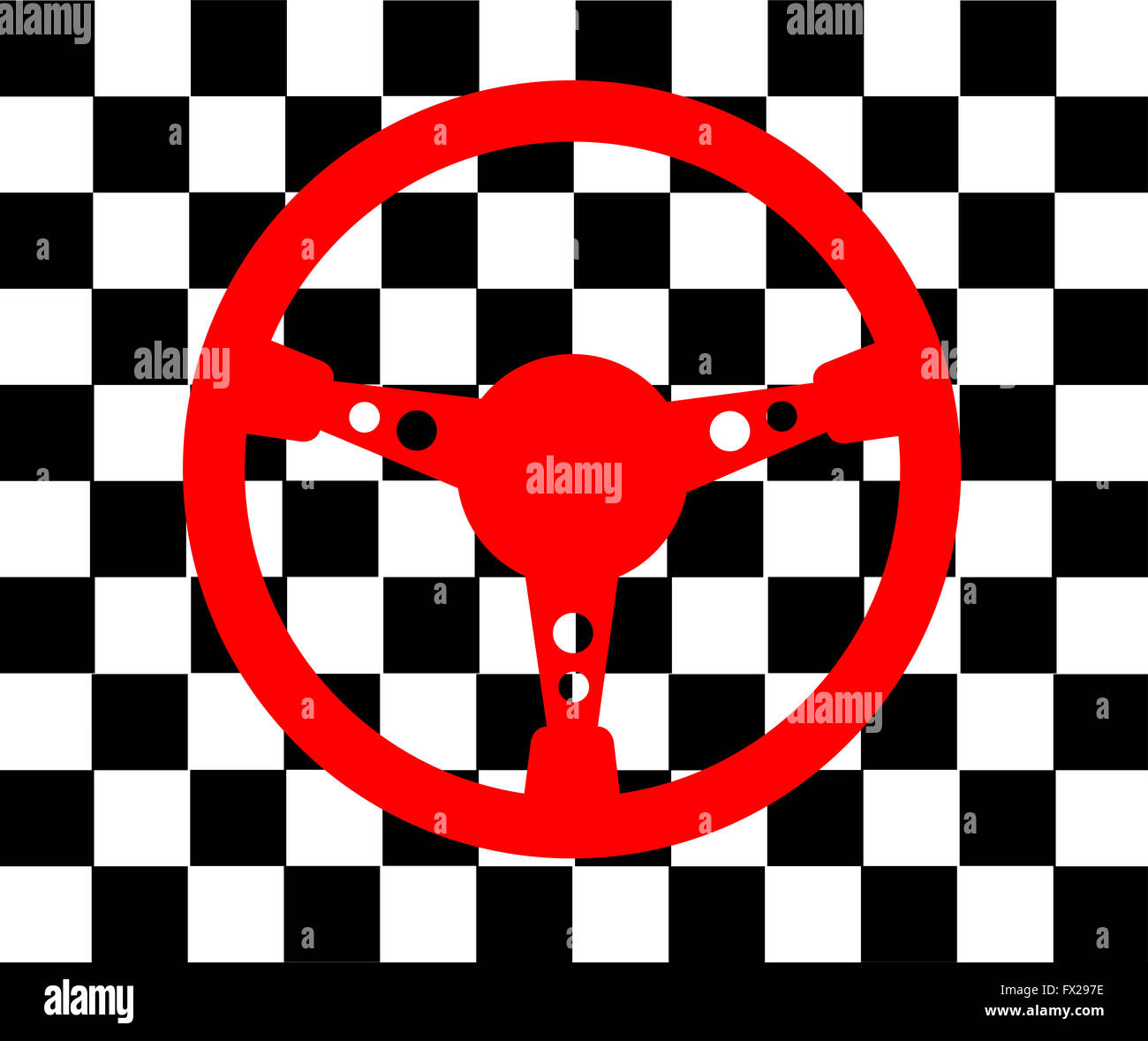 Racing steering wheel background Stock Photo - Alamy