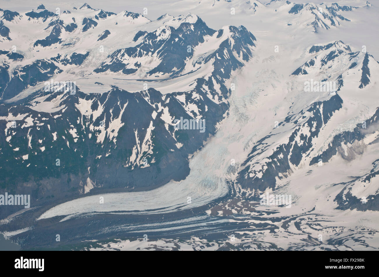 Alaska glacier glaciers mountains hi-res stock photography and images ...