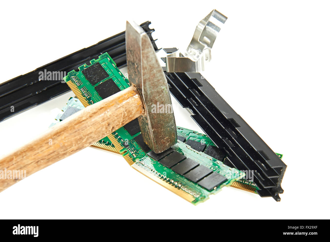 Smashing computer hi-res stock photography and images - Alamy