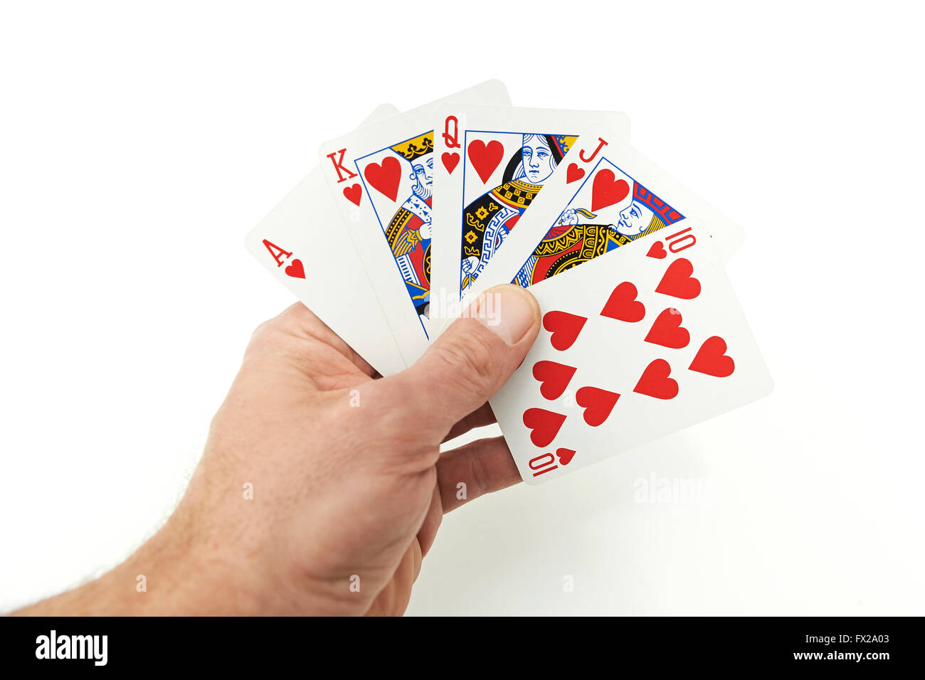 Flush royal hi-res stock photography and images - Alamy