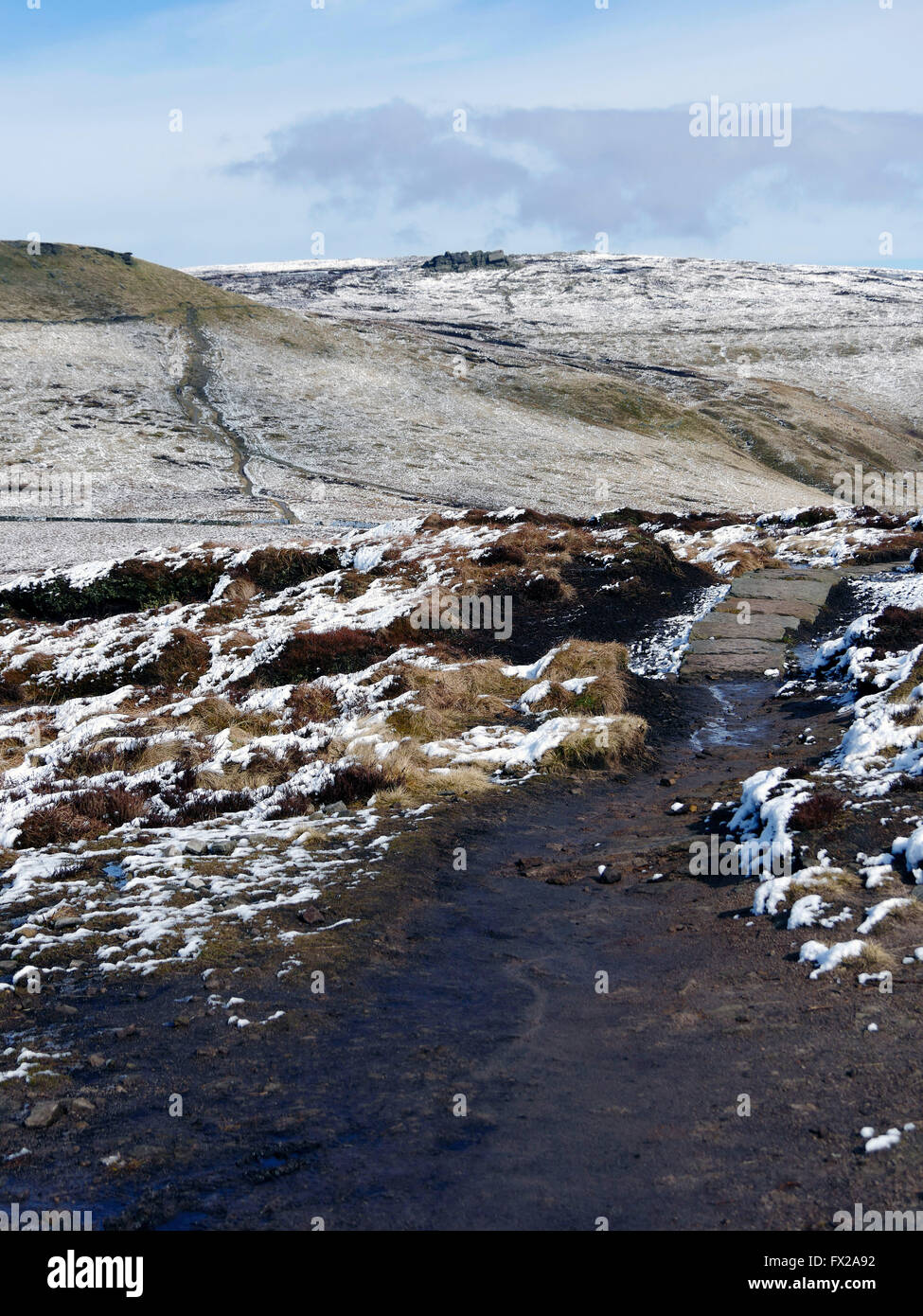 Kinder Scout, Peak District National Park, Derbyshire Stock Photo - Alamy