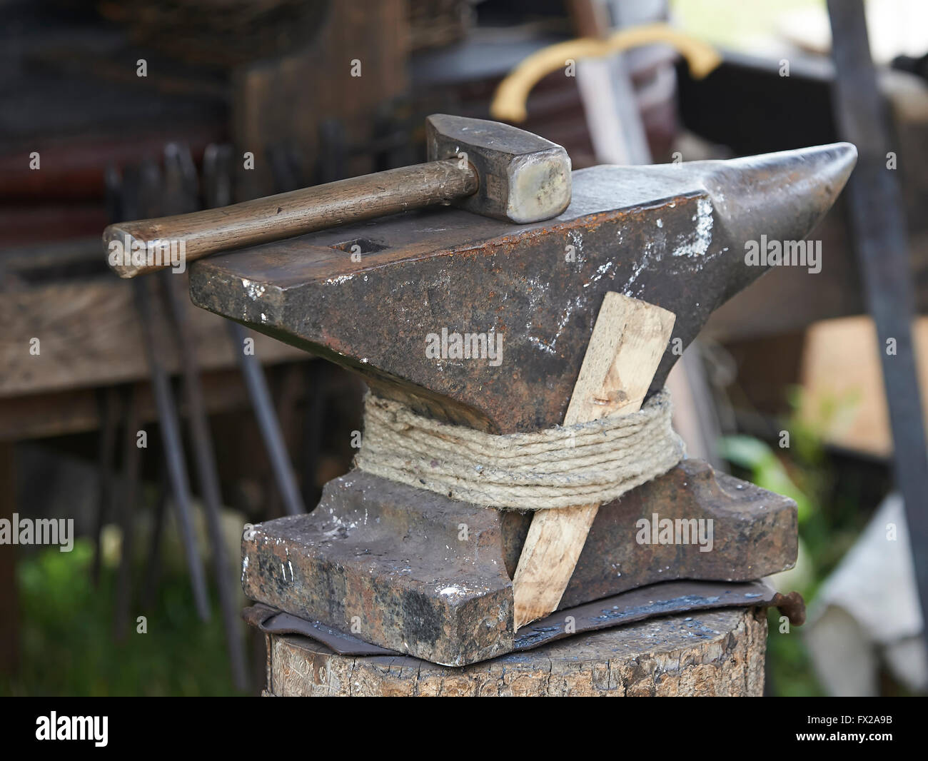 Forging tools hi-res stock photography and images - Alamy