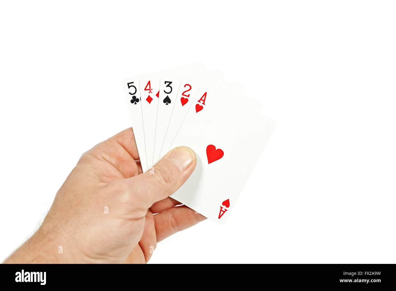 Hand holding a playing card hi-res stock photography and images - Alamy