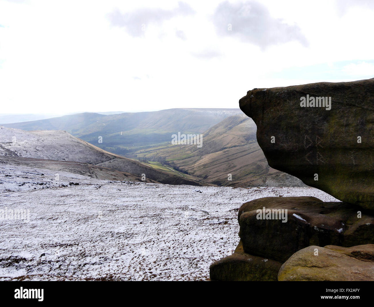 Kinder Scout, Peak District National Park, Derbyshire Stock Photo - Alamy