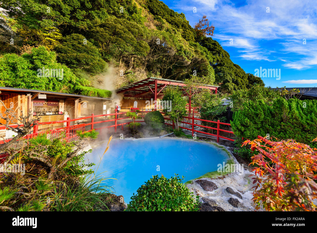Beppu, Japan hot springs at kamado jigoku Stock Photo - Alamy
