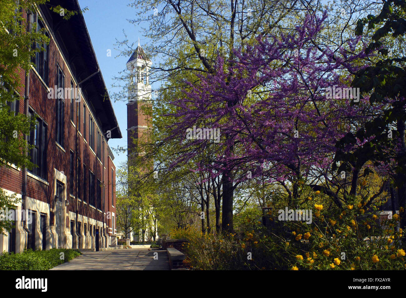 Stone Hall and Bell Tower, Purdue University, West Lafayette, Indiana ...