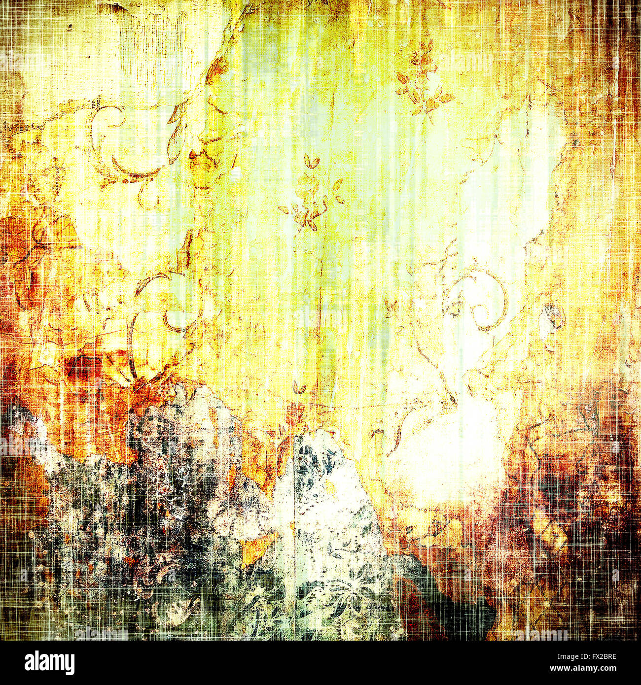 Grunge retro texture, elegant old-style background. With different ...