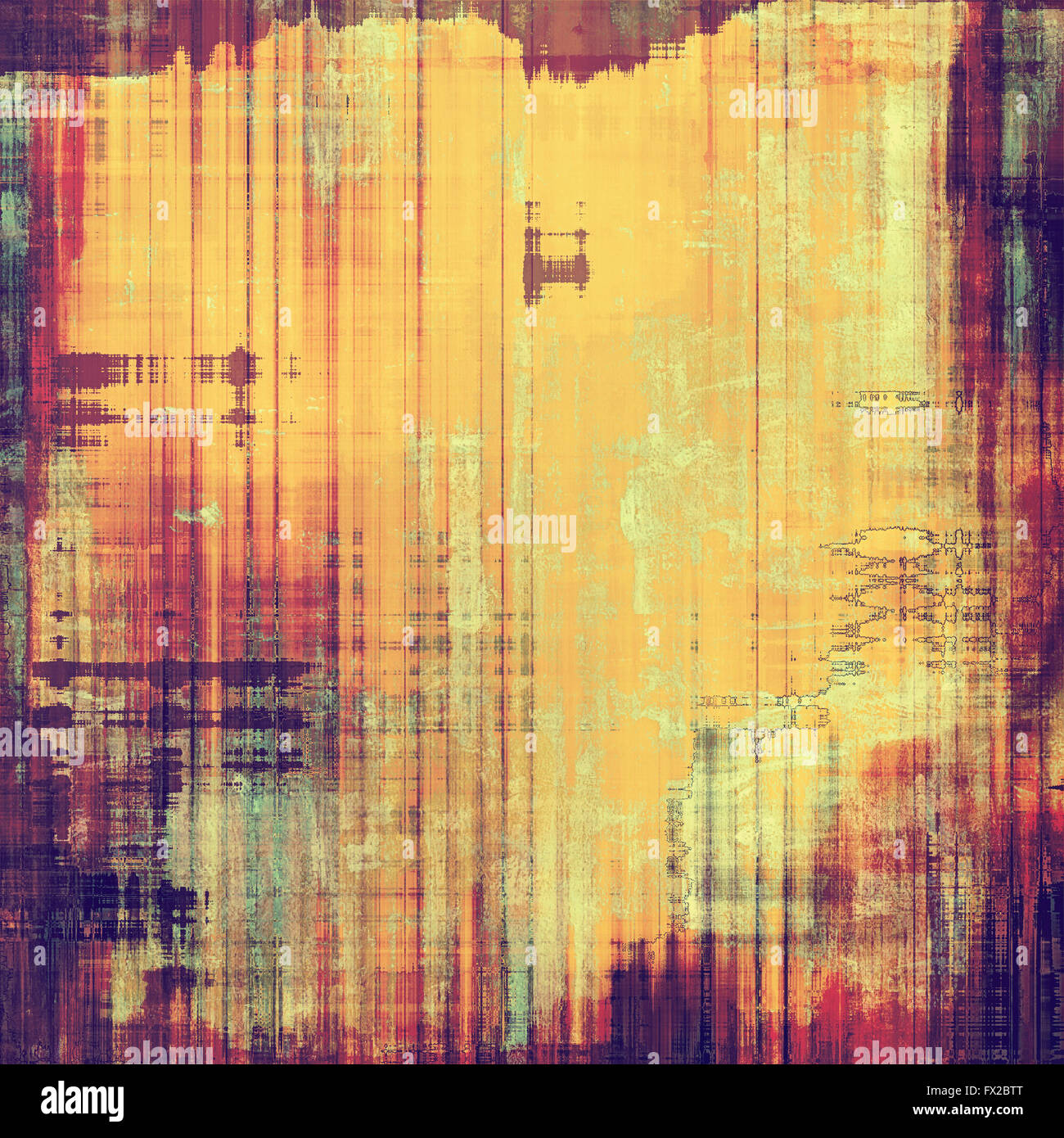 Beautiful antique vintage background. With different color patterns ...