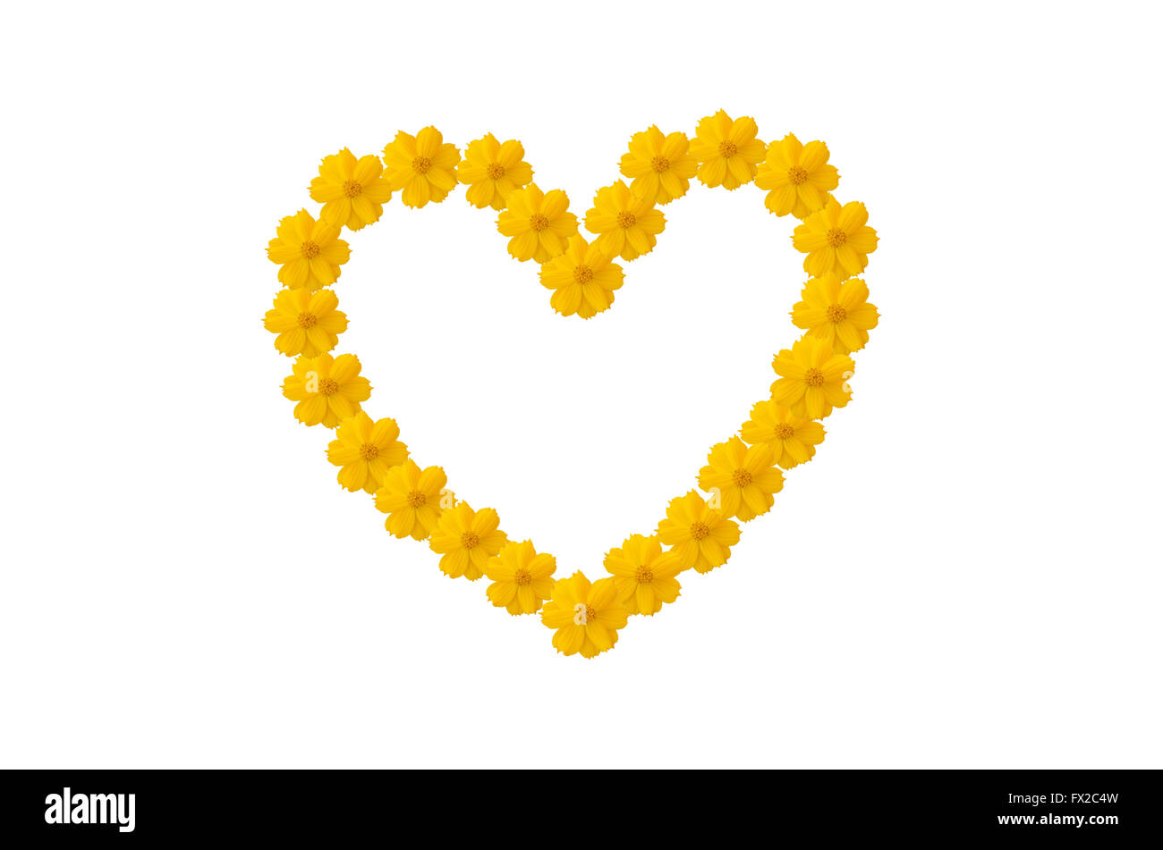 Cosmos heart Frame Stock Photo - Alamy