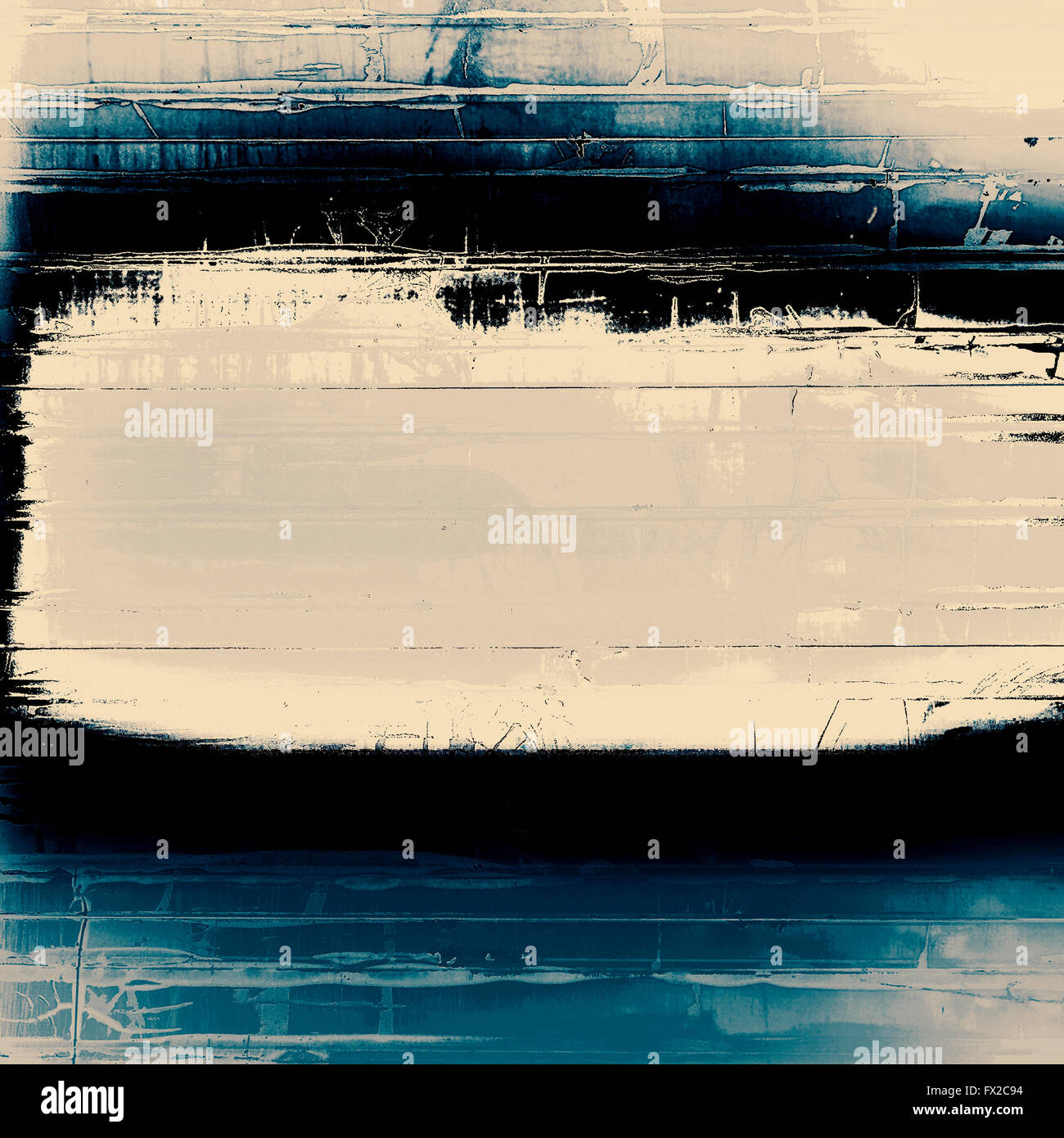 Antique vintage texture, old-fashioned weathered background. With ...