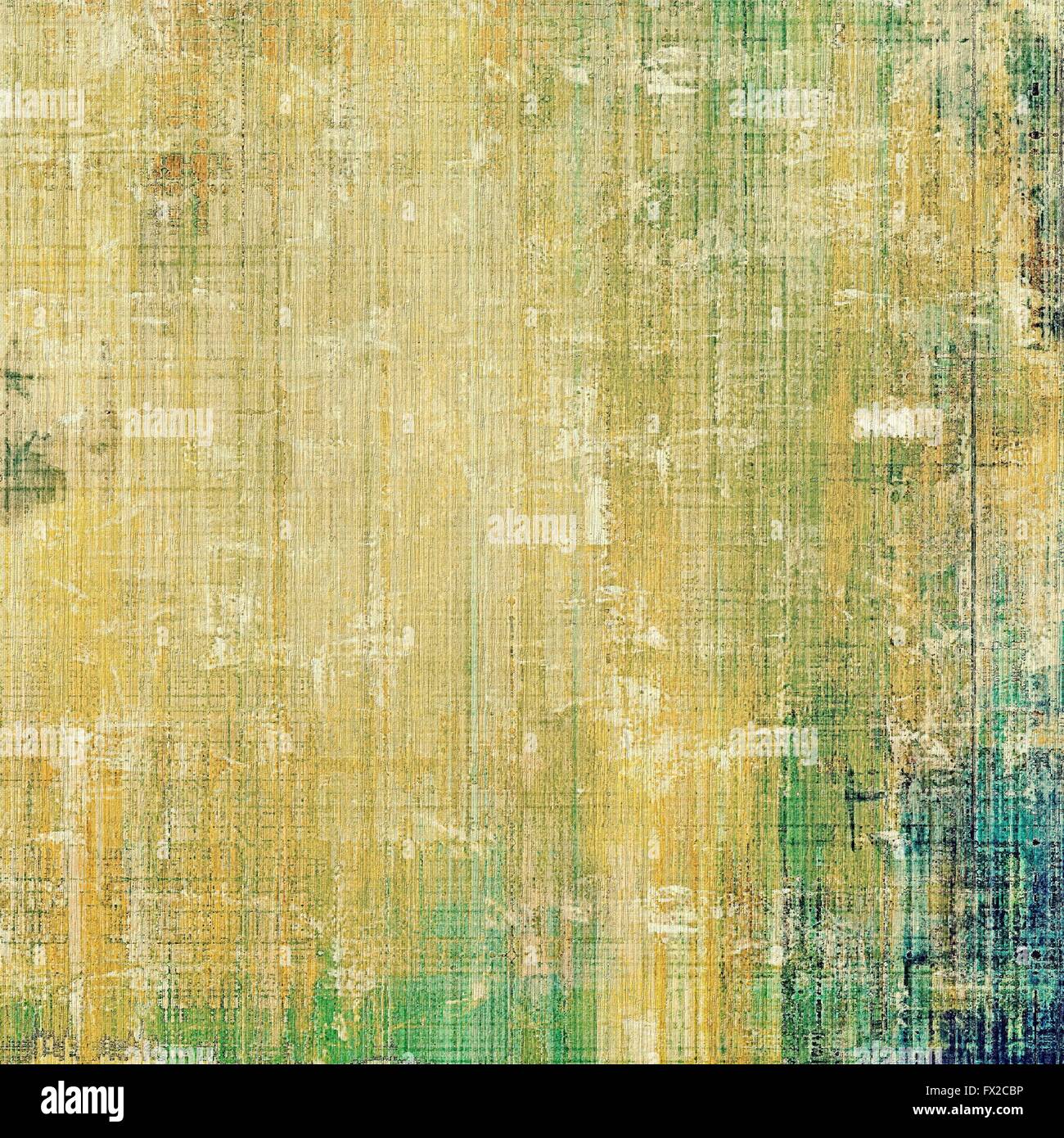 Old-style background, aging texture. With different color patterns ...