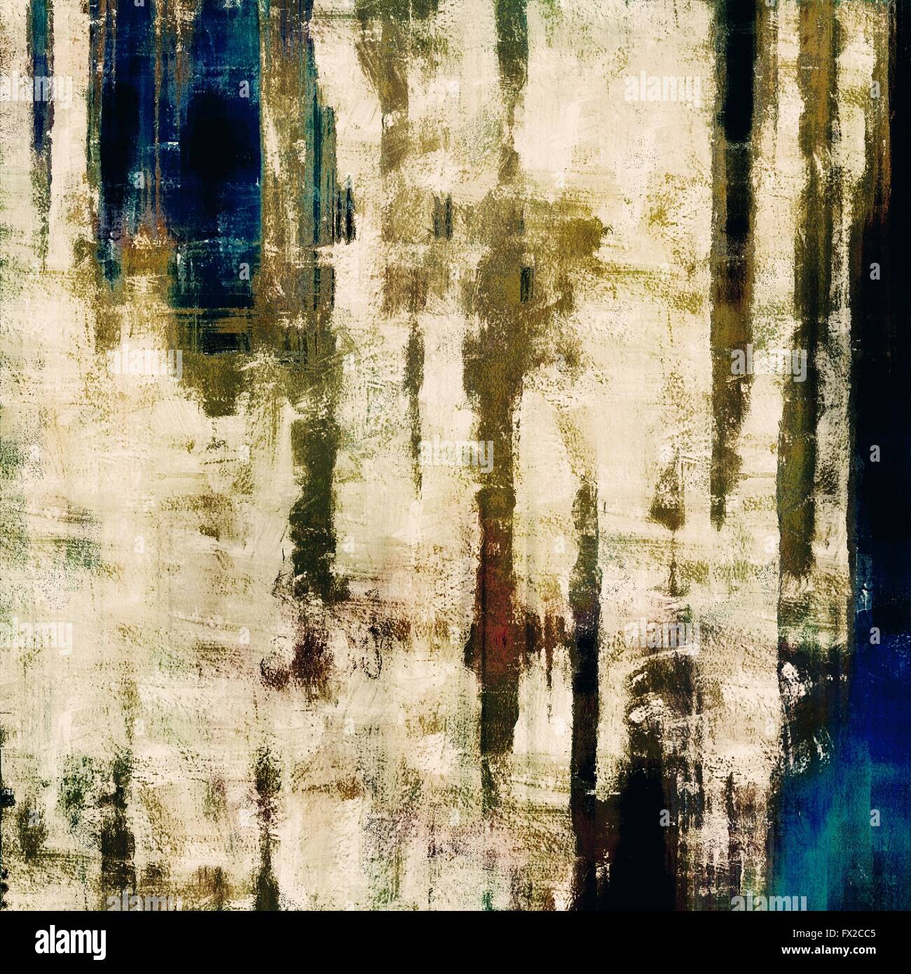 Grunge texture with decorative elements and different color patterns ...