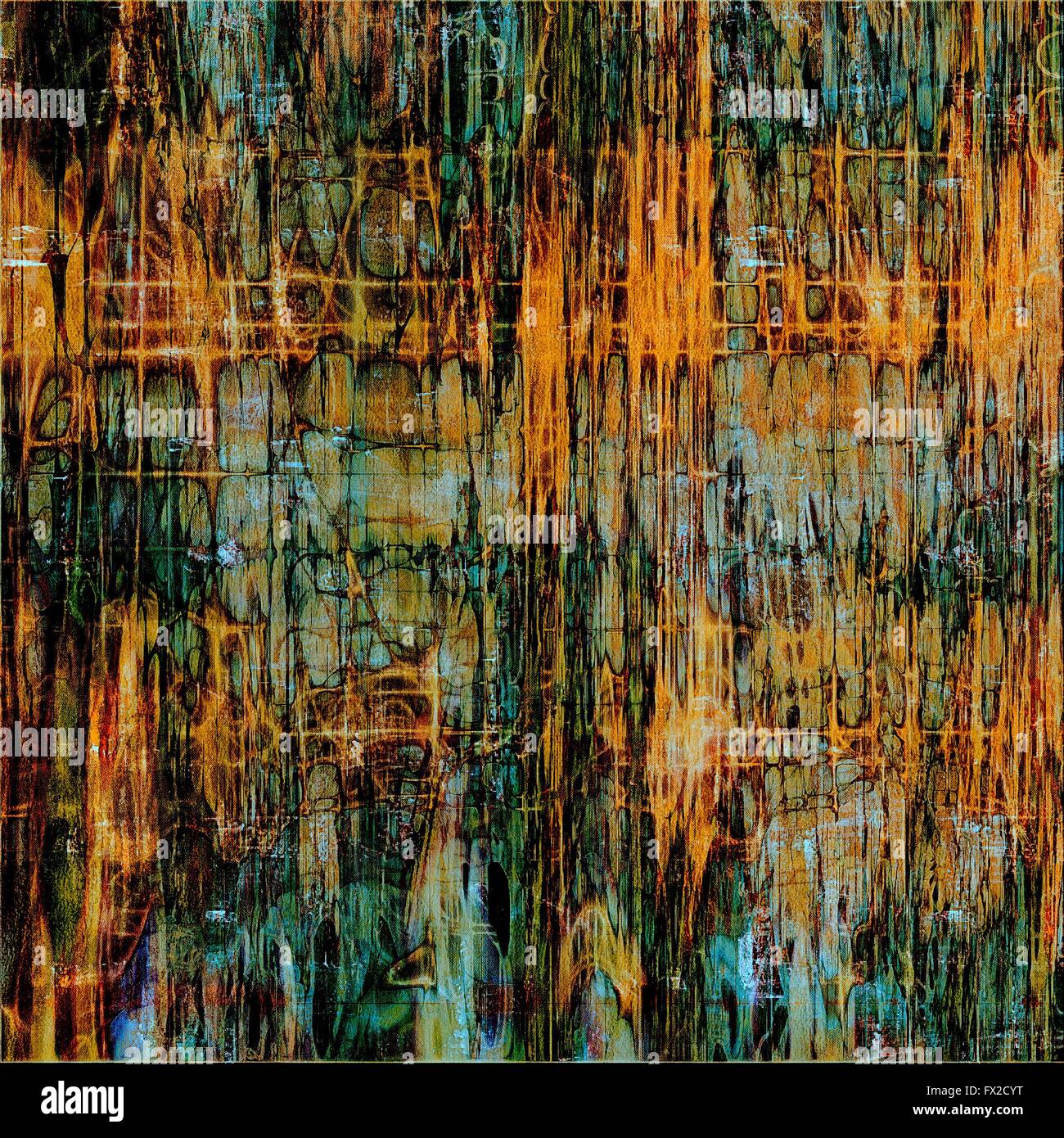 Old ancient texture, may be used as abstract grunge background. With ...