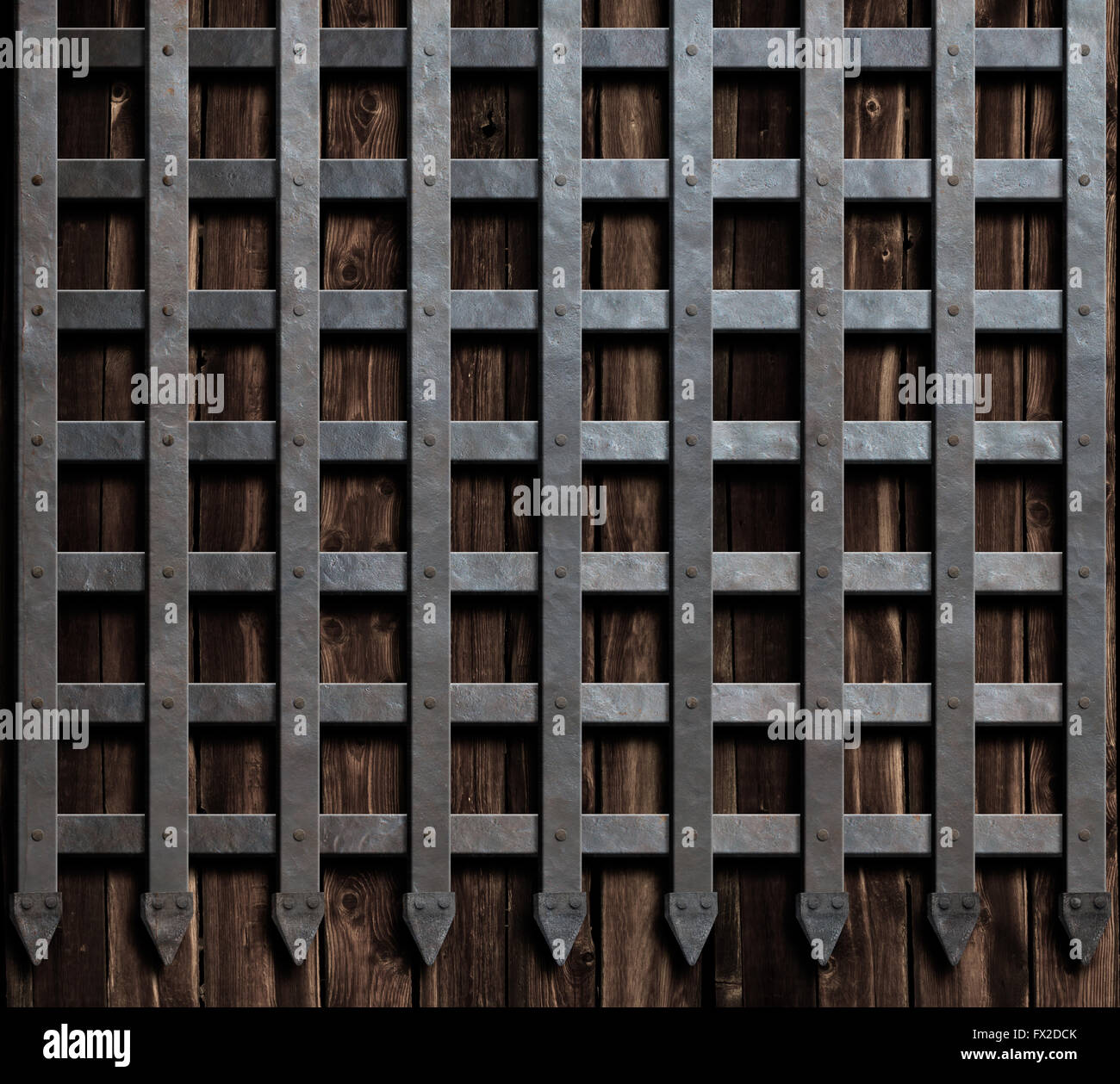 medieval castle gate or wall background Stock Photo - Alamy