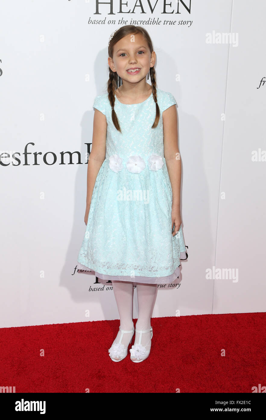 World premiere of Columbia Pictures' 'Miracles From Heaven' at ArcLight ...