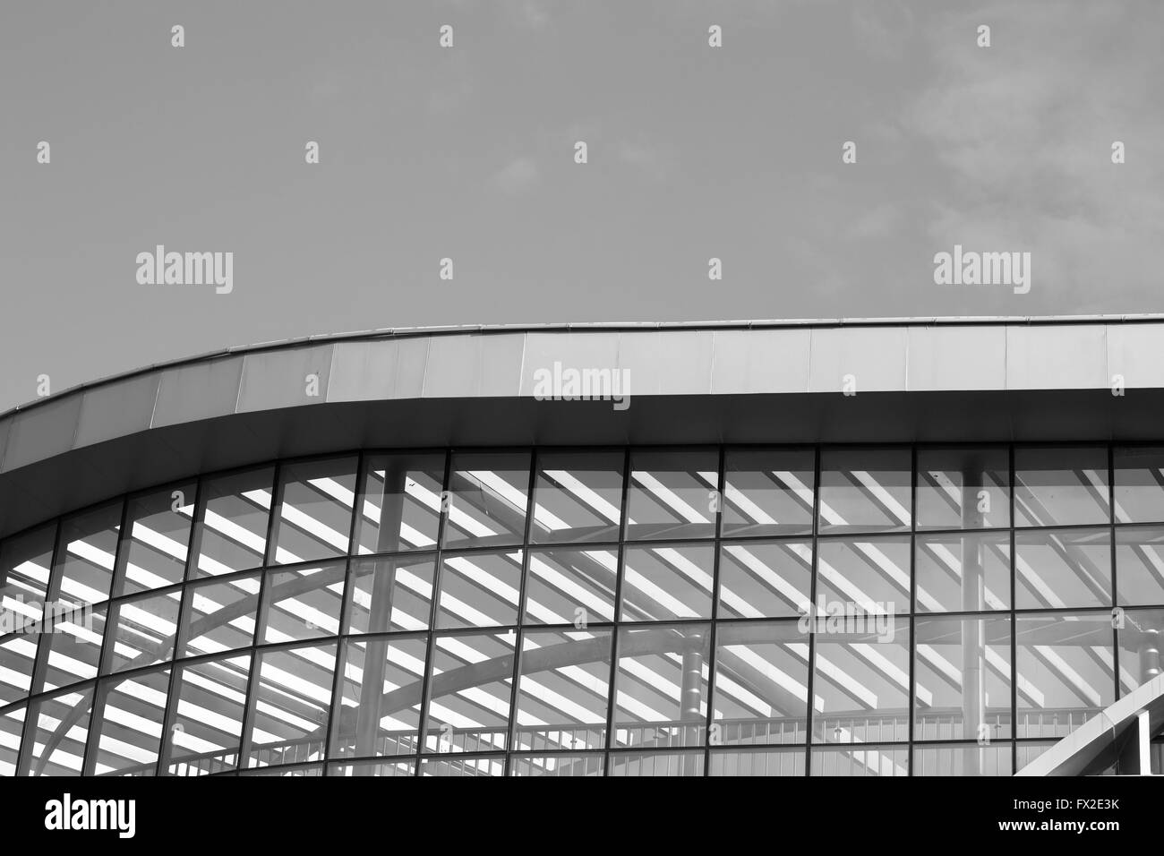 Local feature of reinforced structure building Stock Photo - Alamy