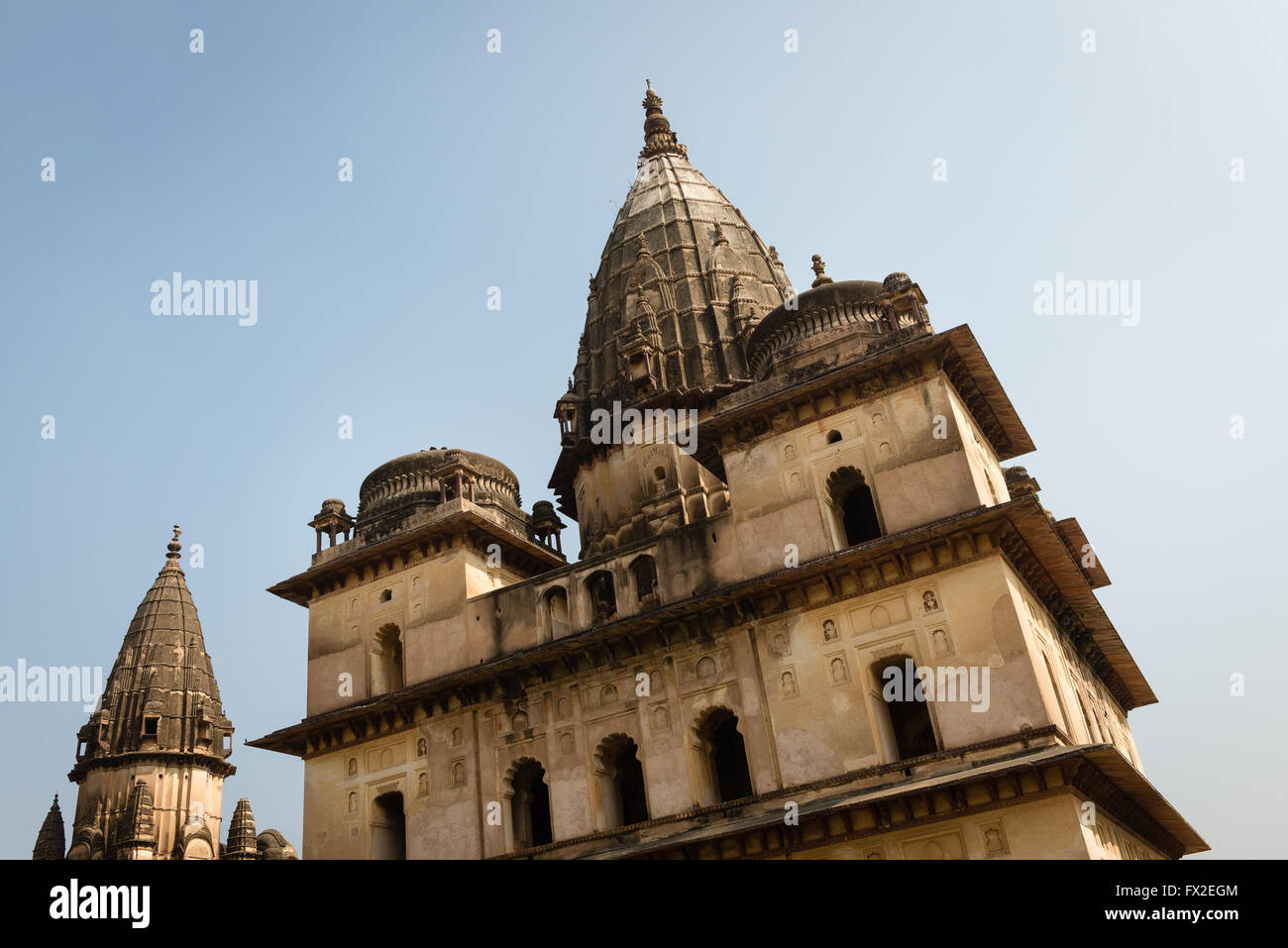Chhatris at Orchha, India Stock Photo - Alamy