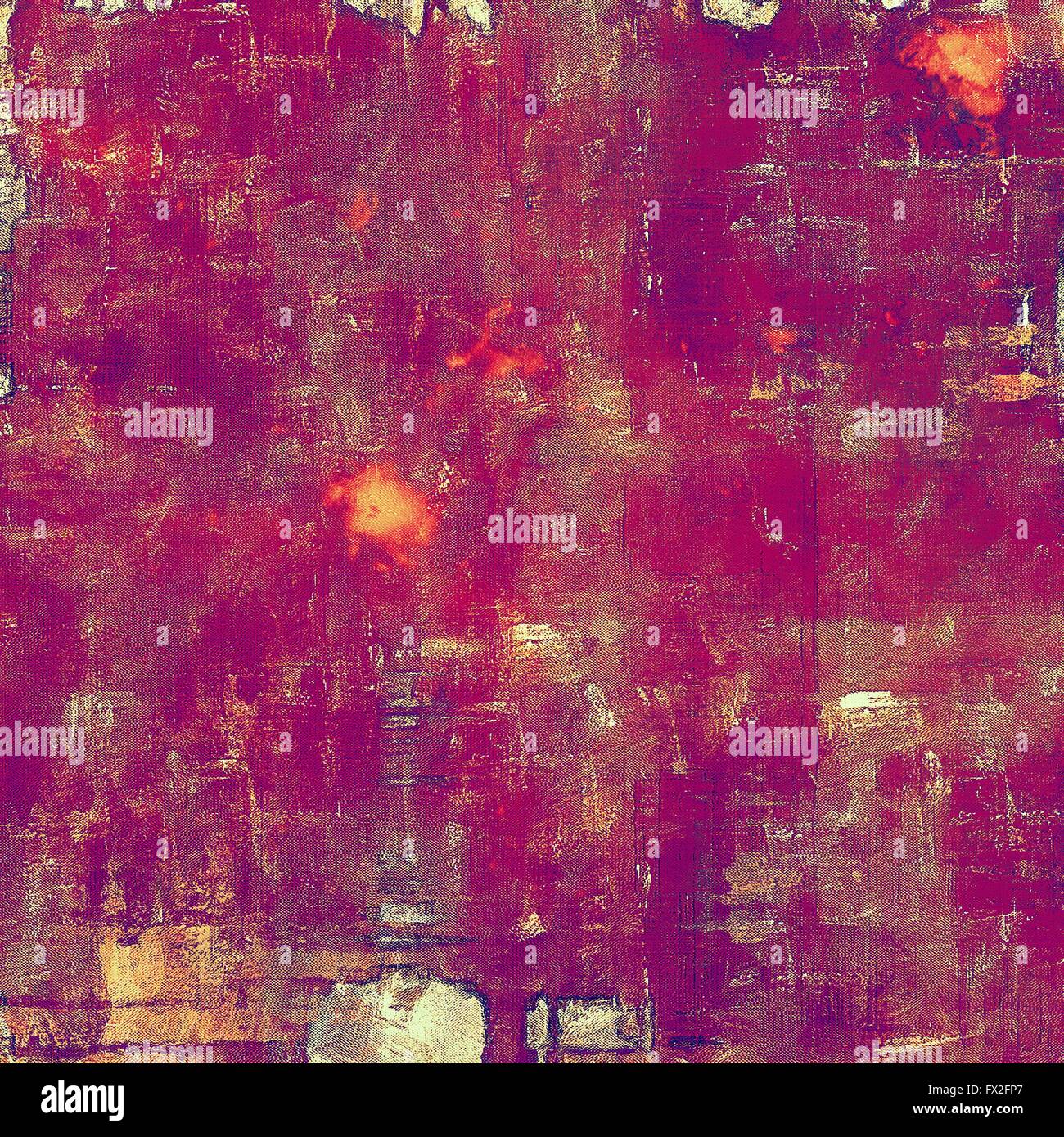 Old style decorative composition or designed vintage template with ...