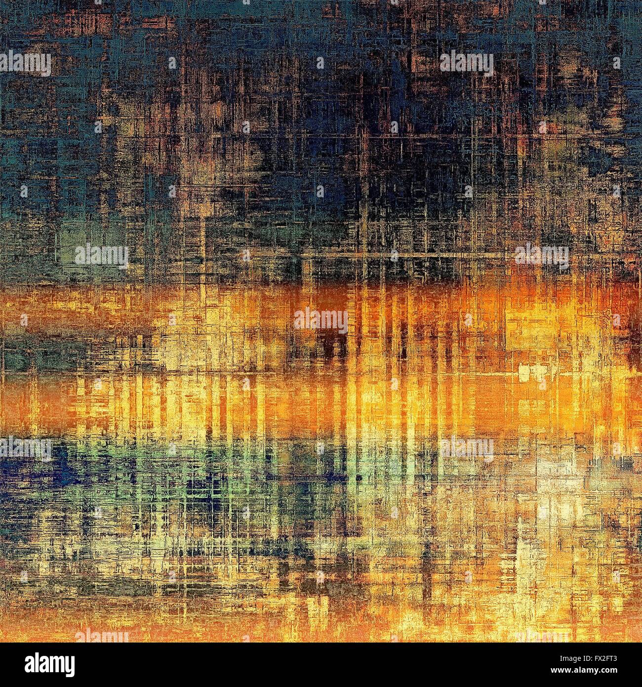 Abstract vintage background with grunge effects and ragged elements ...