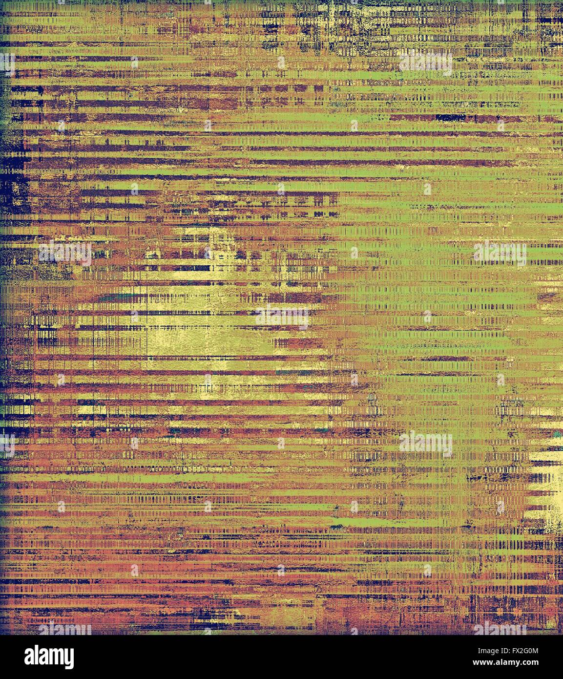 Aged vintage background with weathered texture, grunge design elements ...