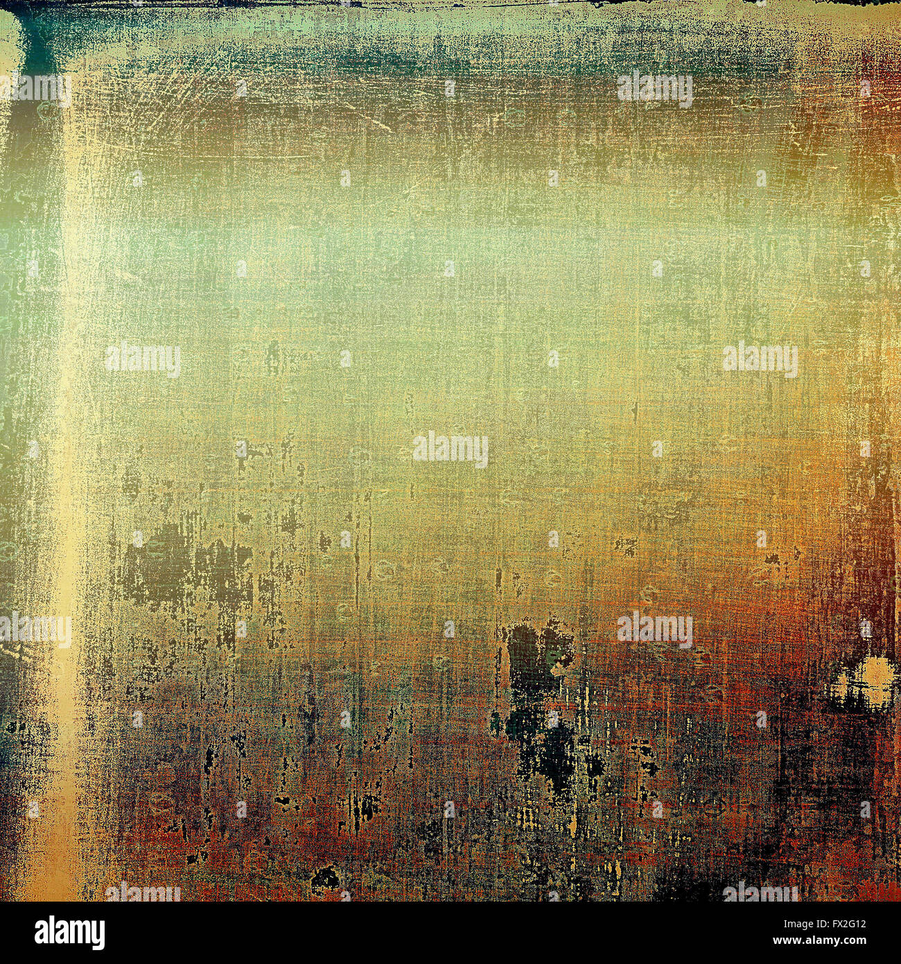 Art grungy texture, aged background with retro feeling. With different ...