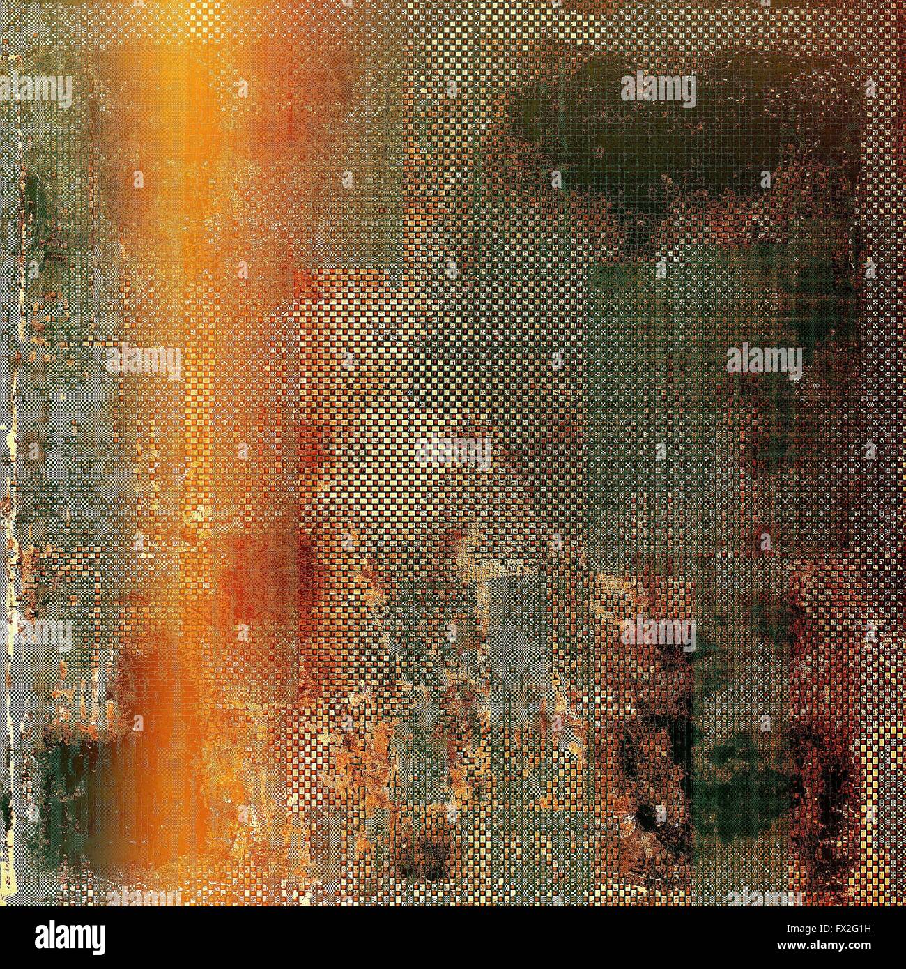 Old school aged texture or background for retro grunge design. With ...