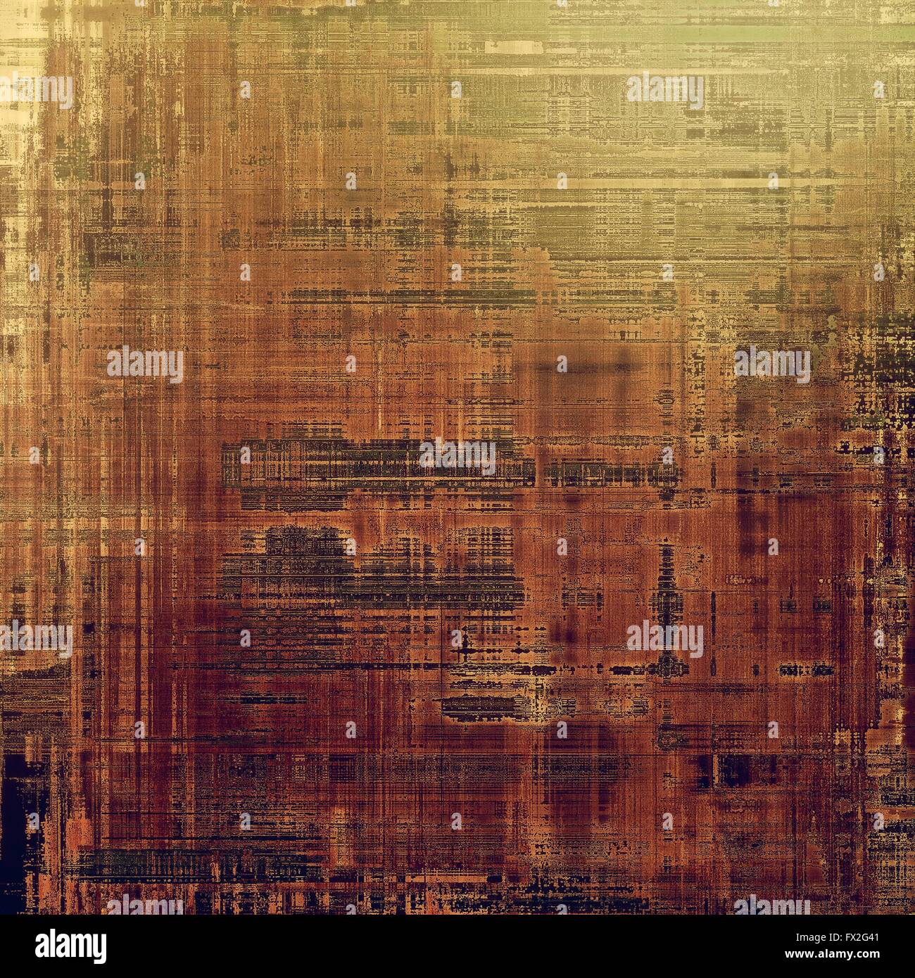 Grunge texture, scratched surface or vintage background. With different ...