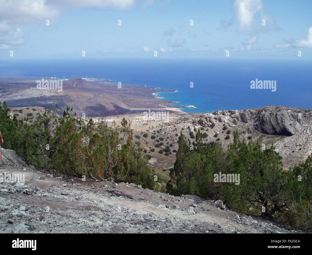 Devil's Cauldron and the North East Coast Stock Photo - Alamy