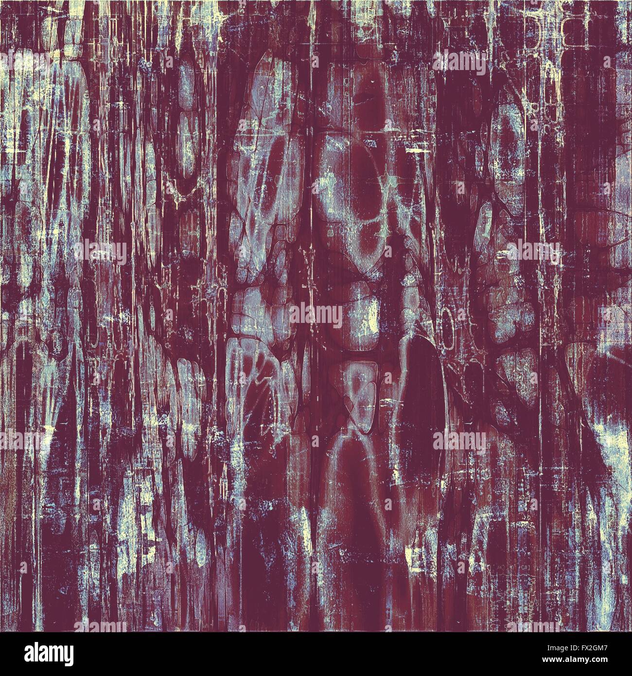 Grunge aging texture, art background. With different color patterns ...