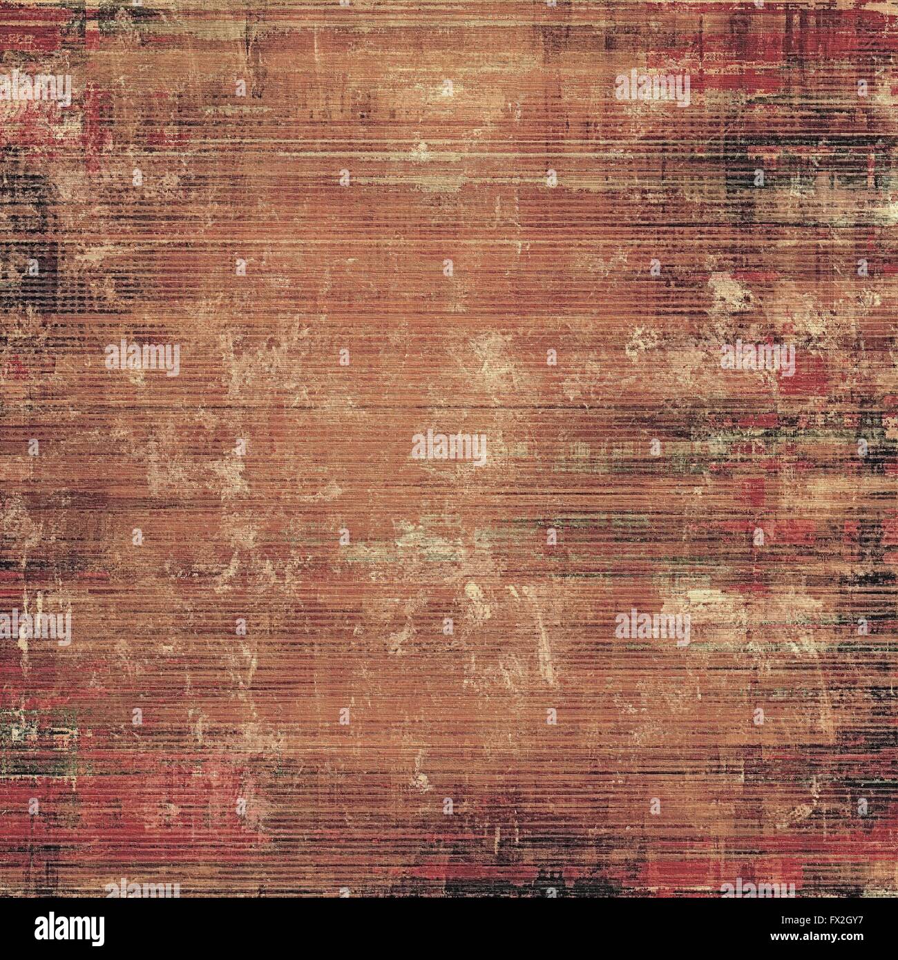 Antique vintage texture, old-fashioned weathered background. With ...
