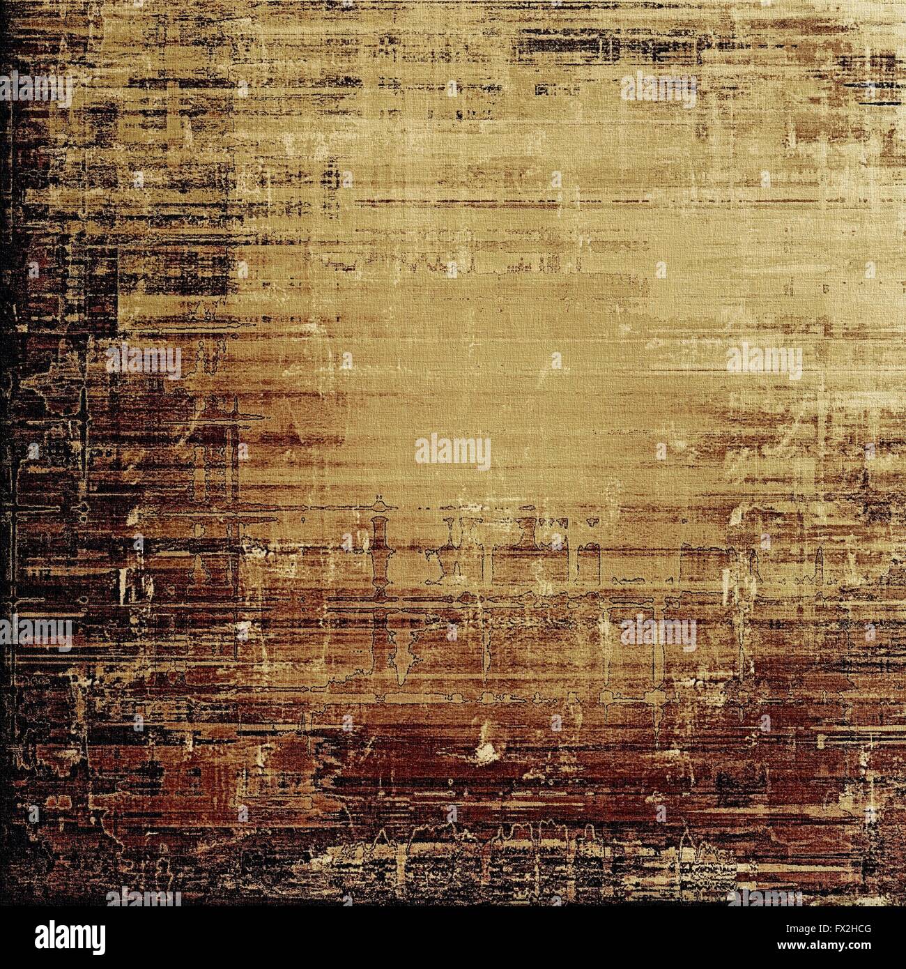 Old-style background, aging texture. With different color patterns ...