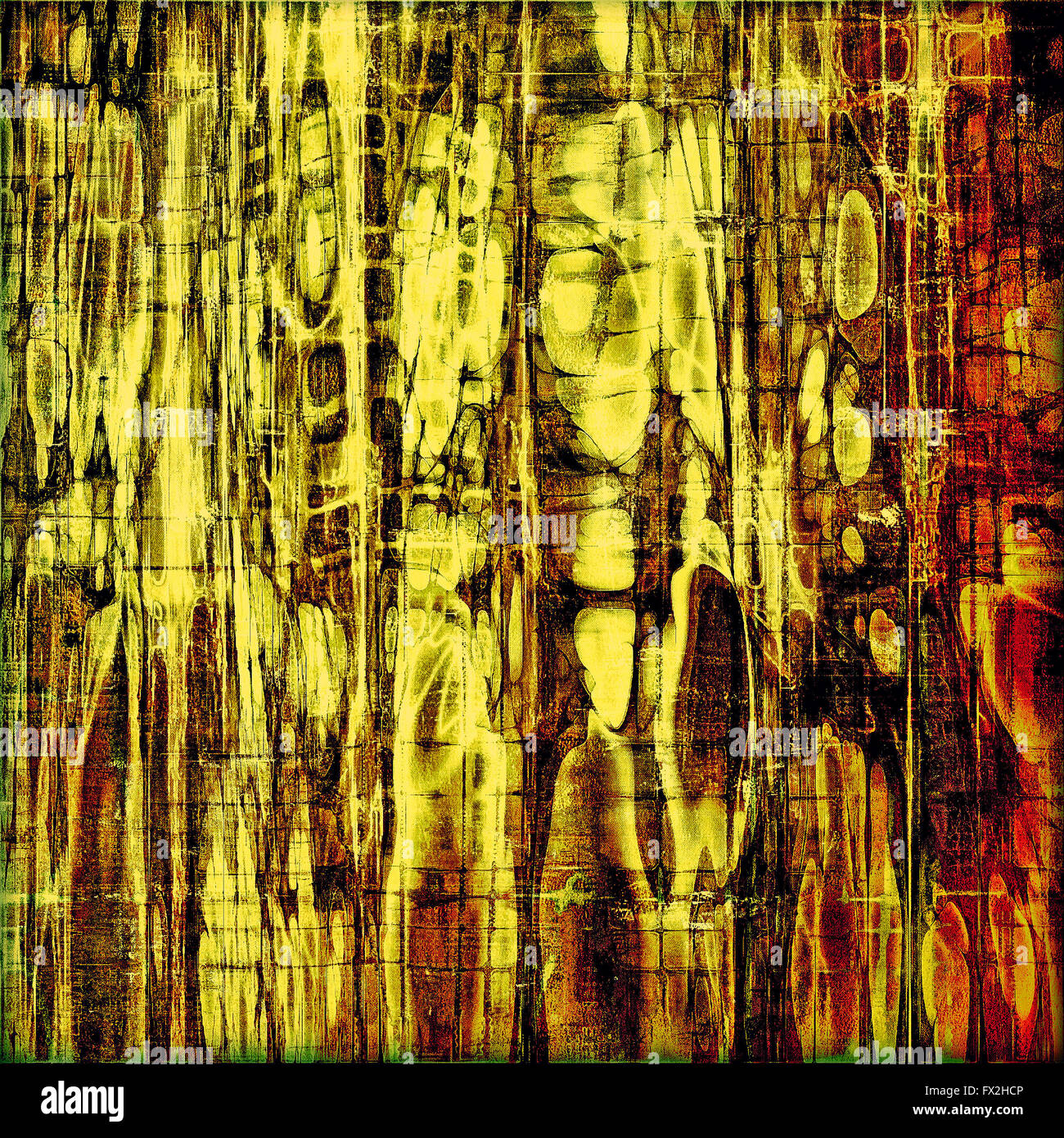 Old texture - ancient background with space for text. With different ...