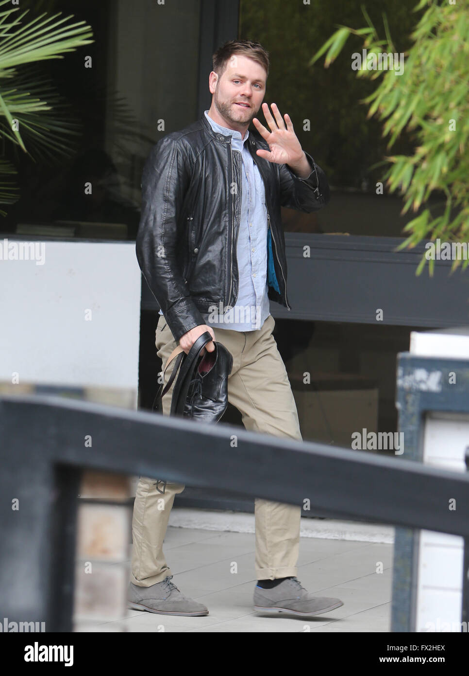 Brian McFadden outside ITV Studios Featuring: Brian McFadden Where: London, United Kingdom When ...