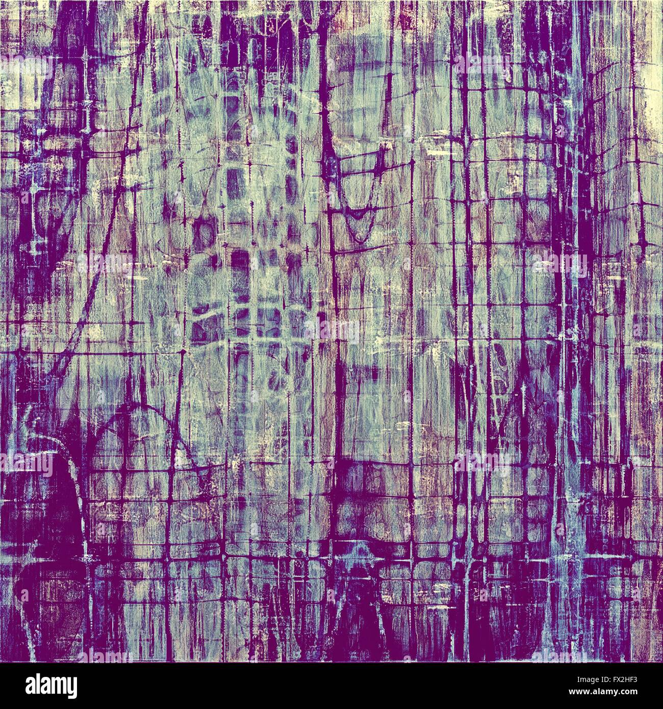 Old abstract texture with grunge stains. With different color patterns ...