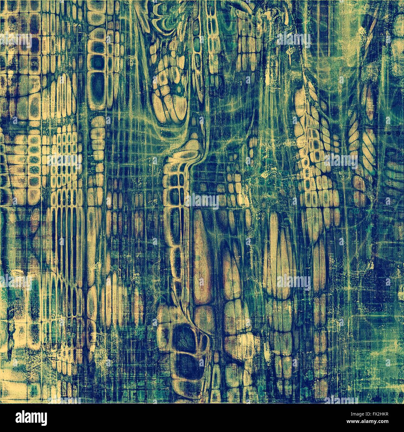 Dirty and weathered old textured background. With different color ...