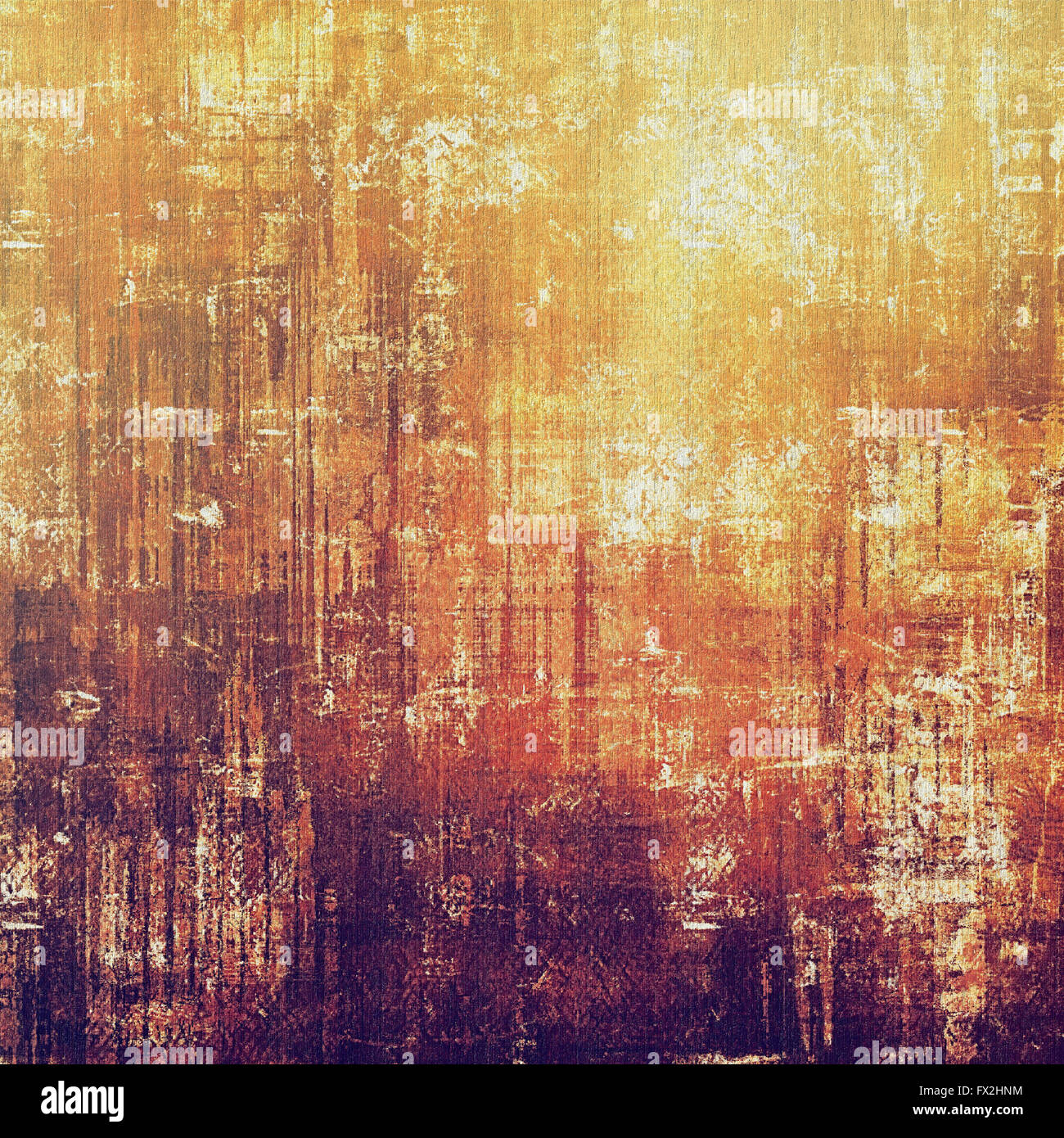 Old-style background, aging texture. With different color patterns ...