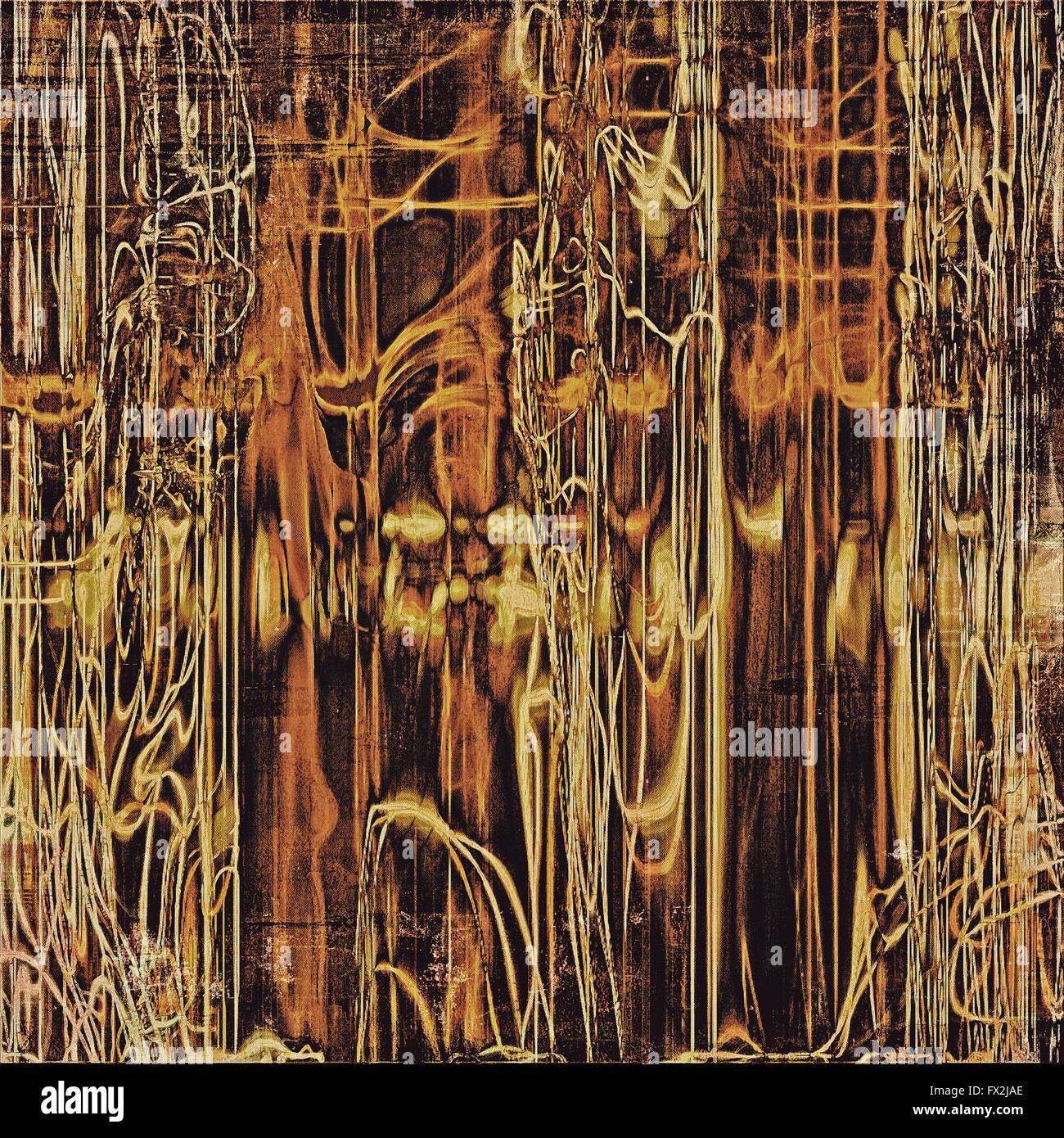 Dirty and weathered old textured background. With different color ...