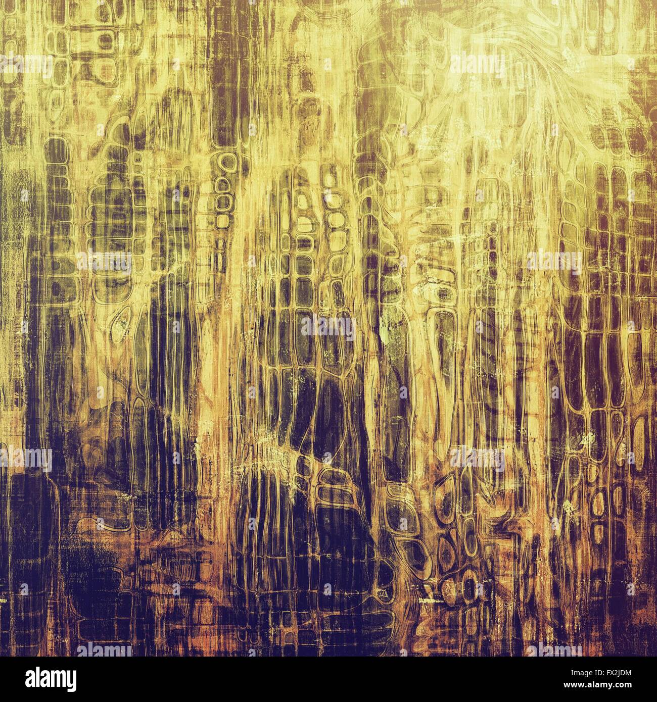 Old vintage background with retro-style elements and different color ...