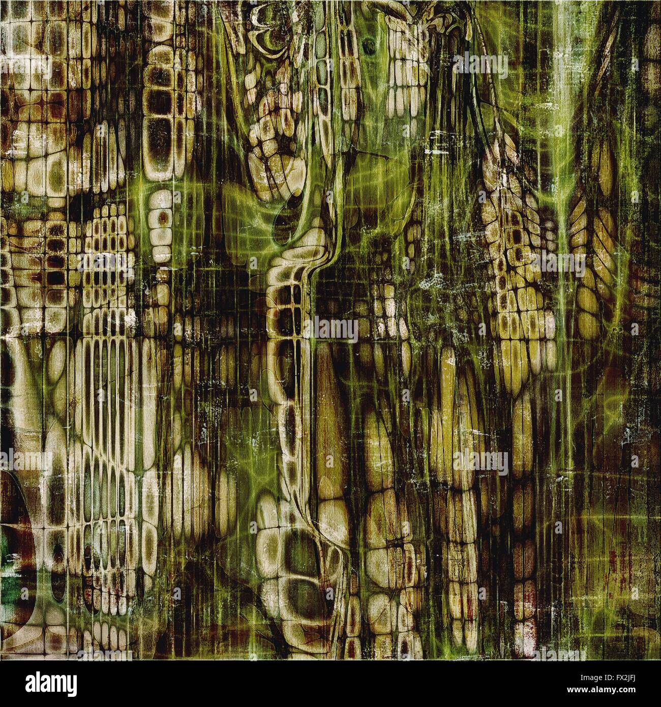 Old, grunge background or ancient texture. With different color ...