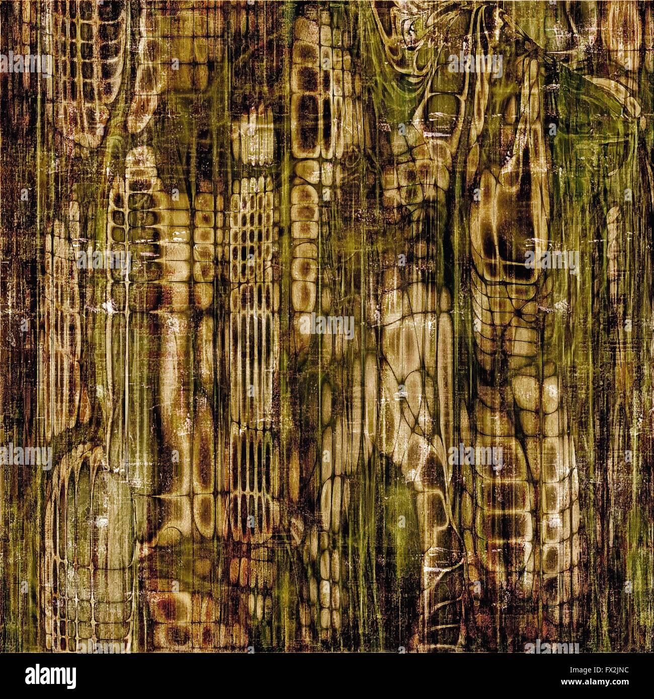 Computer designed highly detailed vintage texture or background. With ...