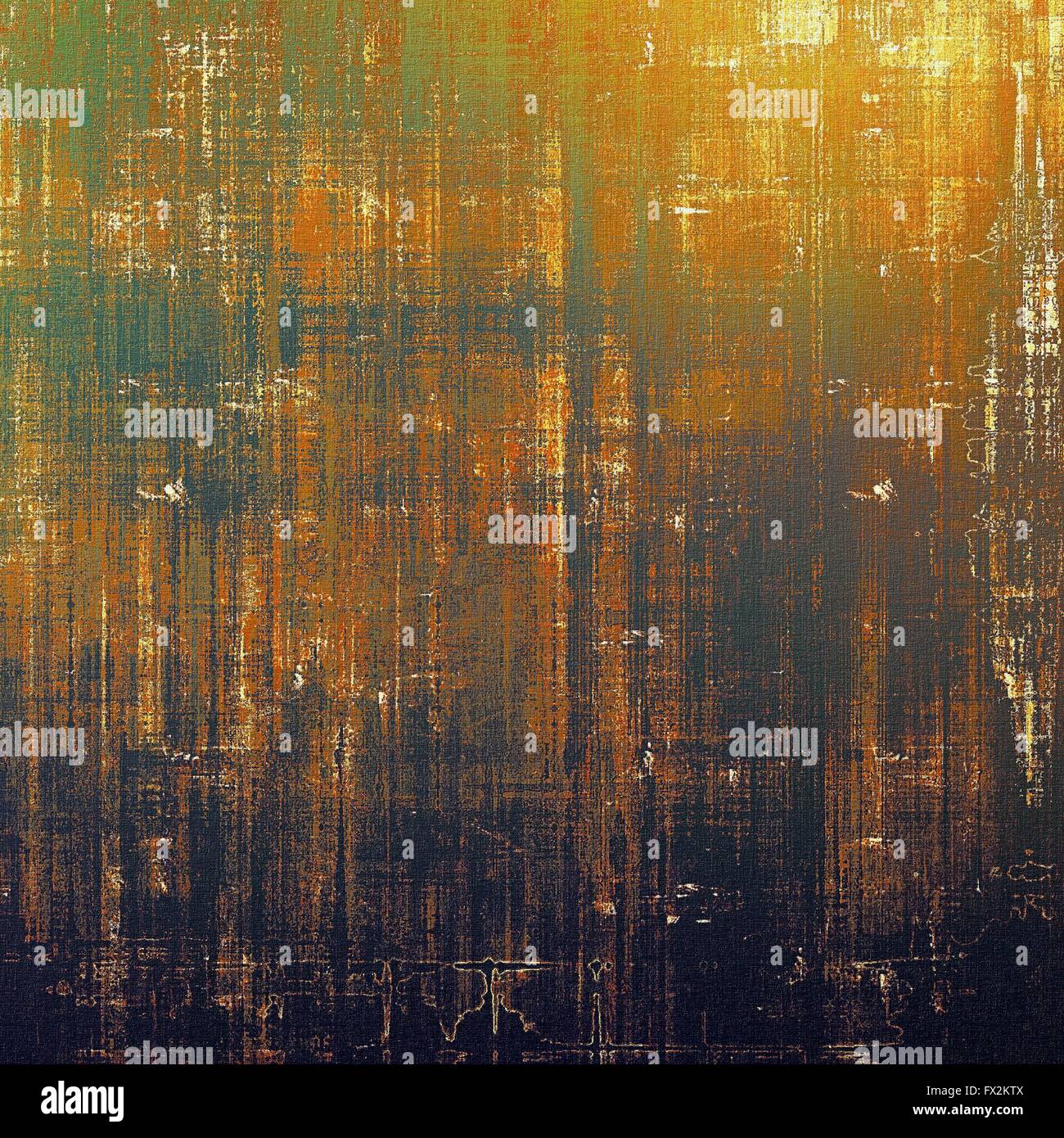 Old abstract texture with grunge stains. With different color patterns ...