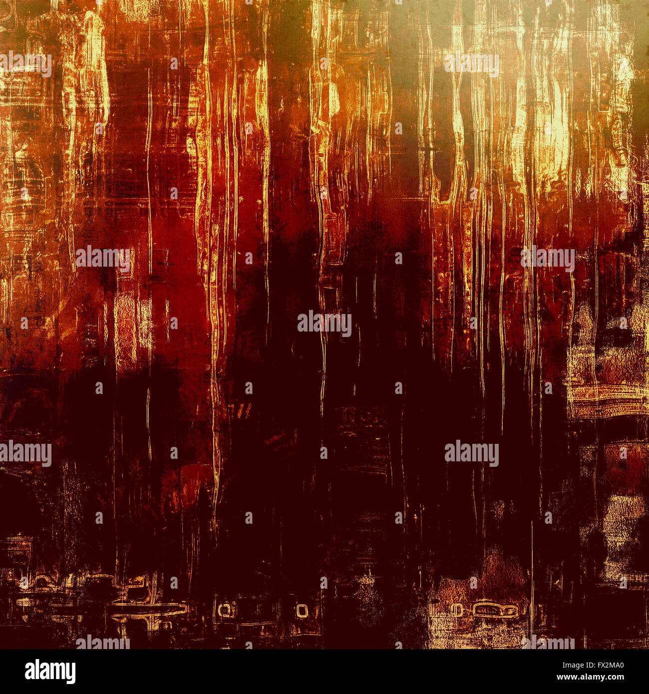 Antique vintage texture, old-fashioned weathered background. With ...