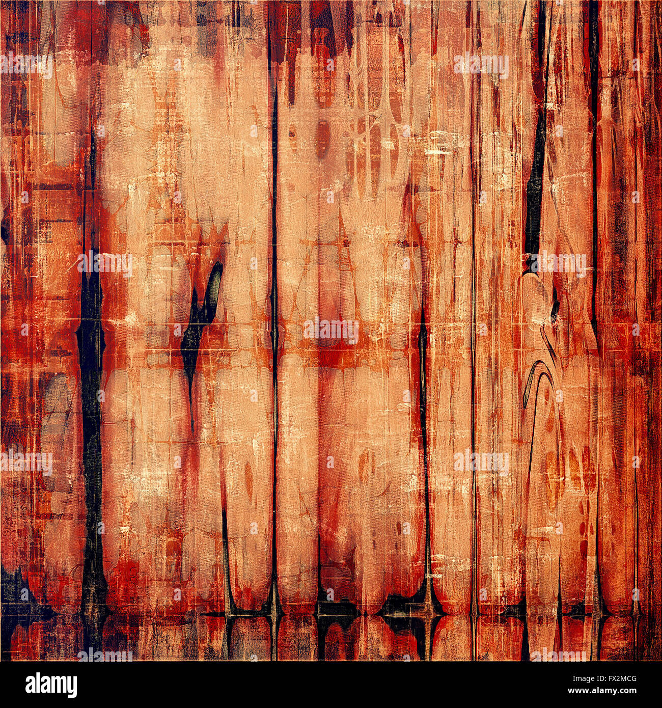 Old-style background, aging texture. With different color patterns ...