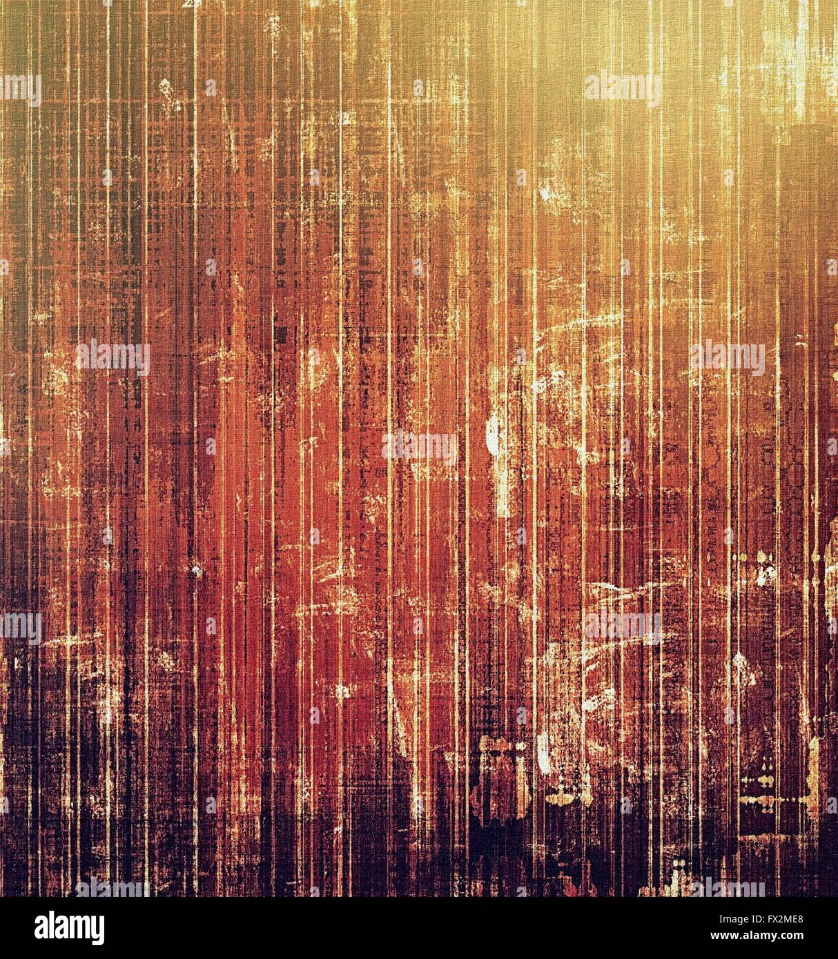 Antique vintage texture, old-fashioned weathered background. With ...