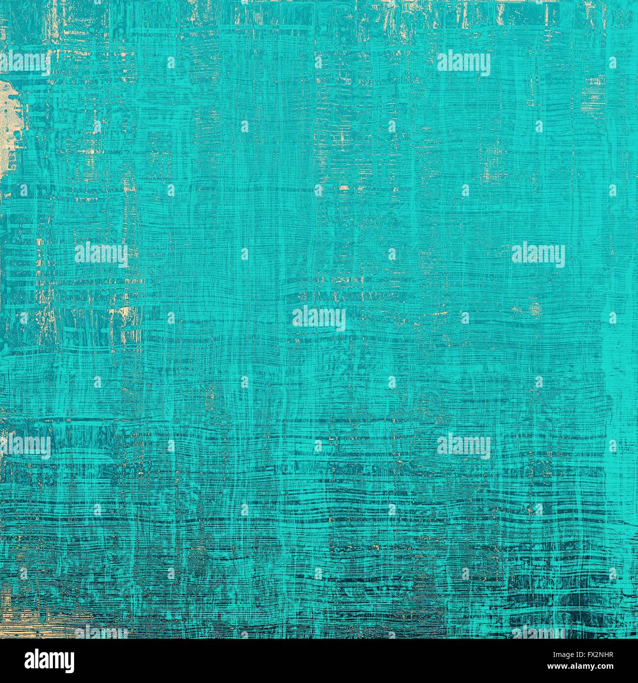 Antique vintage background. With different color patterns: blue; cyan ...